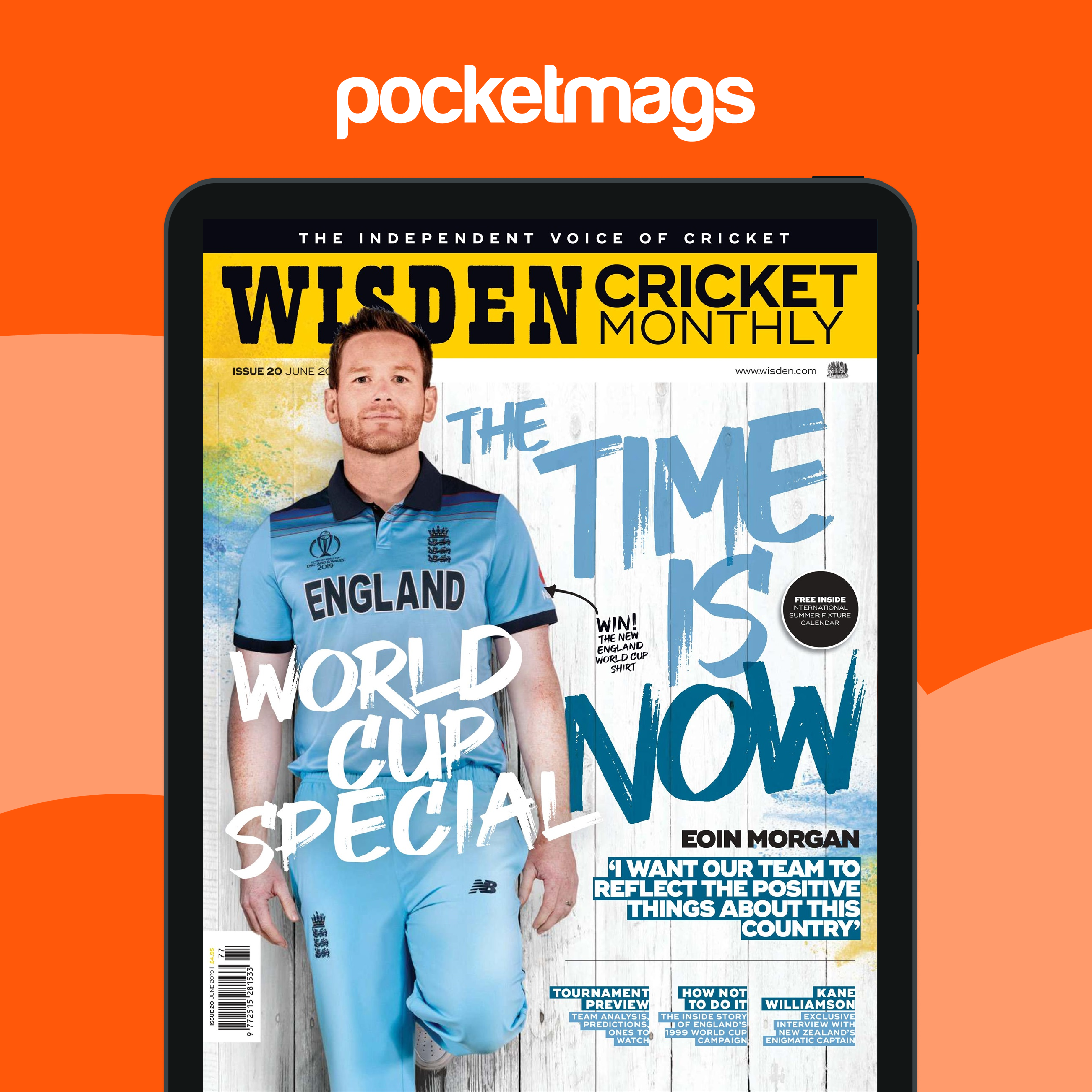 Wisden Cricket Monthly Magazine - June 2019 Back Issue