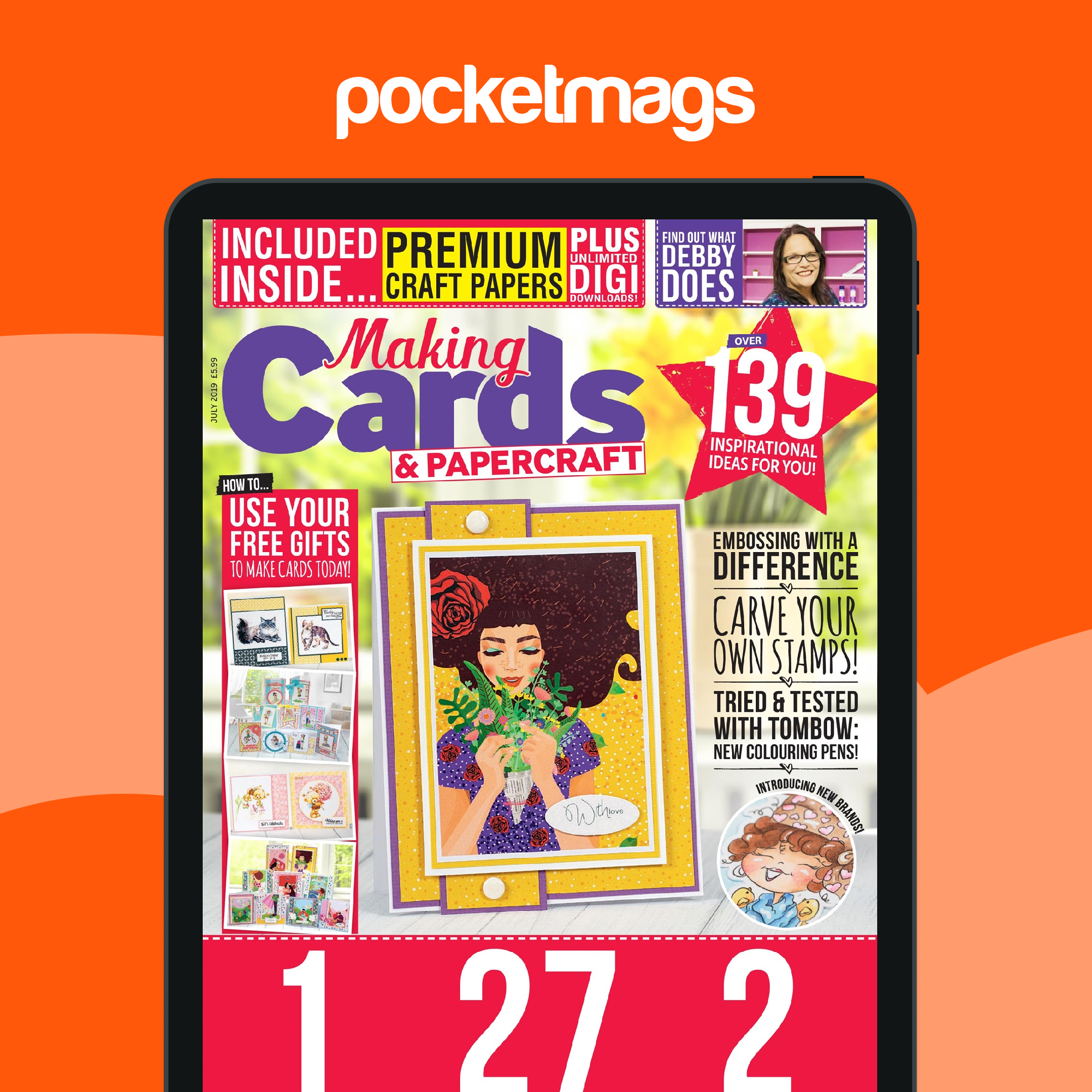 Making Cards & Papercraft Magazine - July 2019 Edición anterior