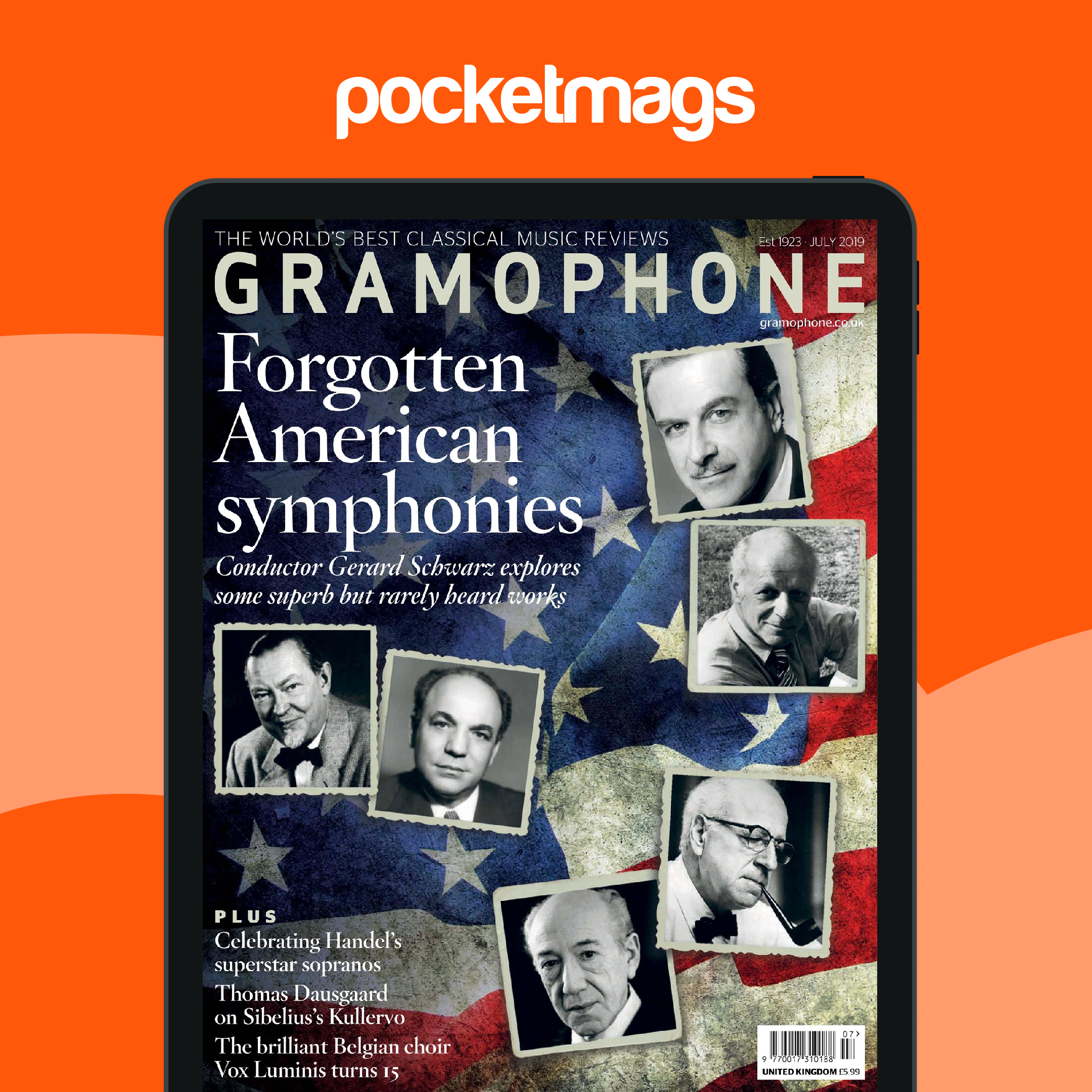 Gramophone Magazine - July 2019 Edición anterior