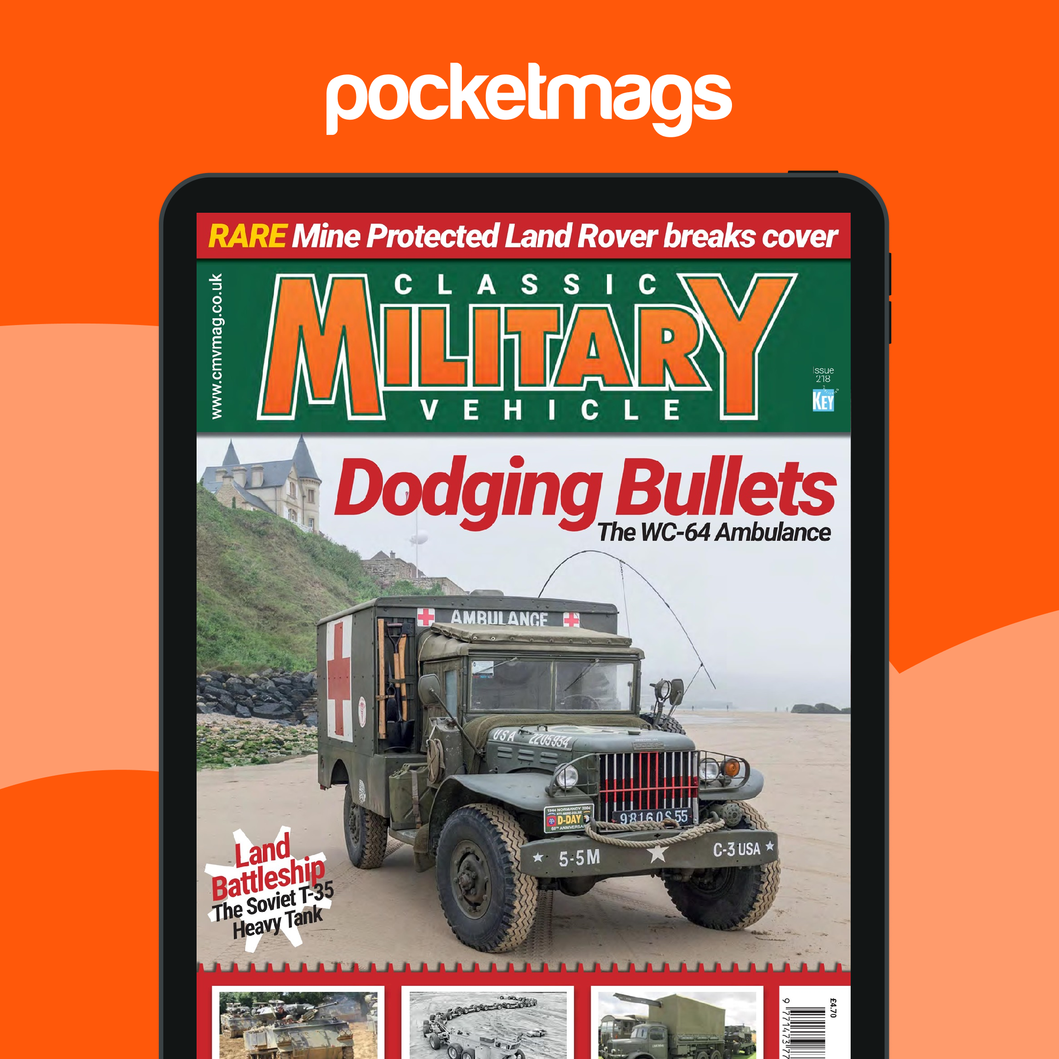 Classic Military Vehicle Magazine - July 2019 Edición anterior