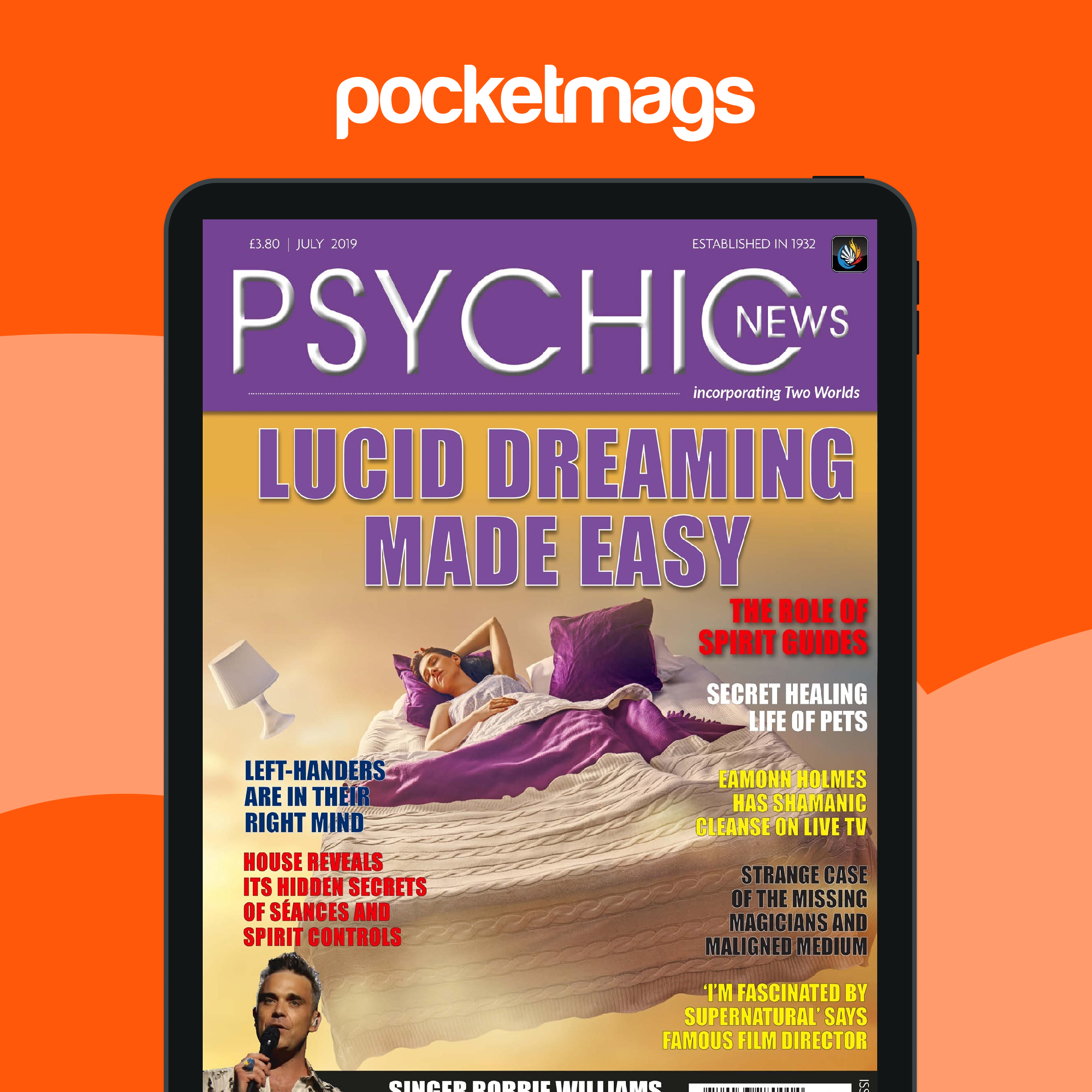 Psychic News Magazine - July 2019 Back Issue