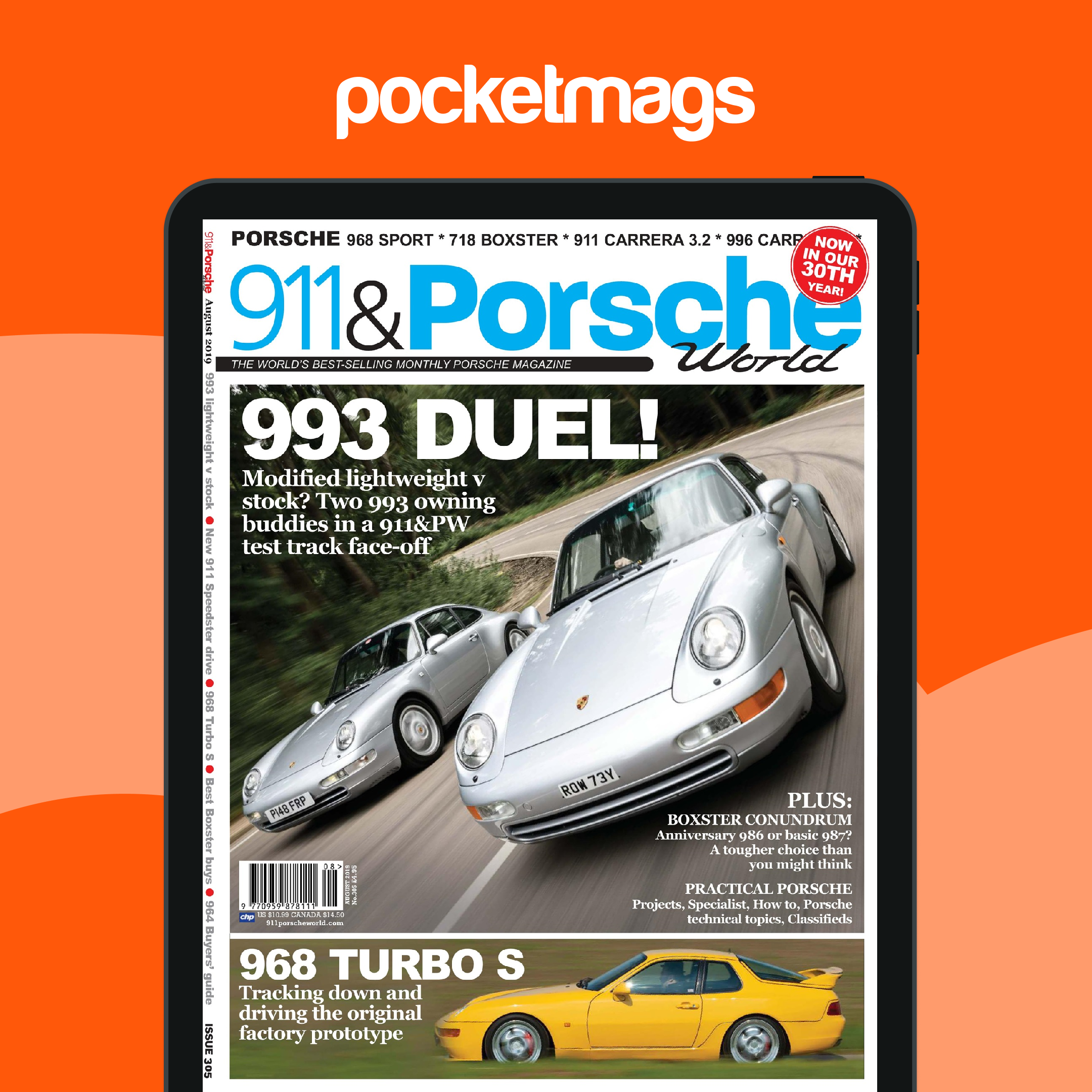 911 & Porsche World Magazine - 911 & Porsche World 305 August 2019 Back ...