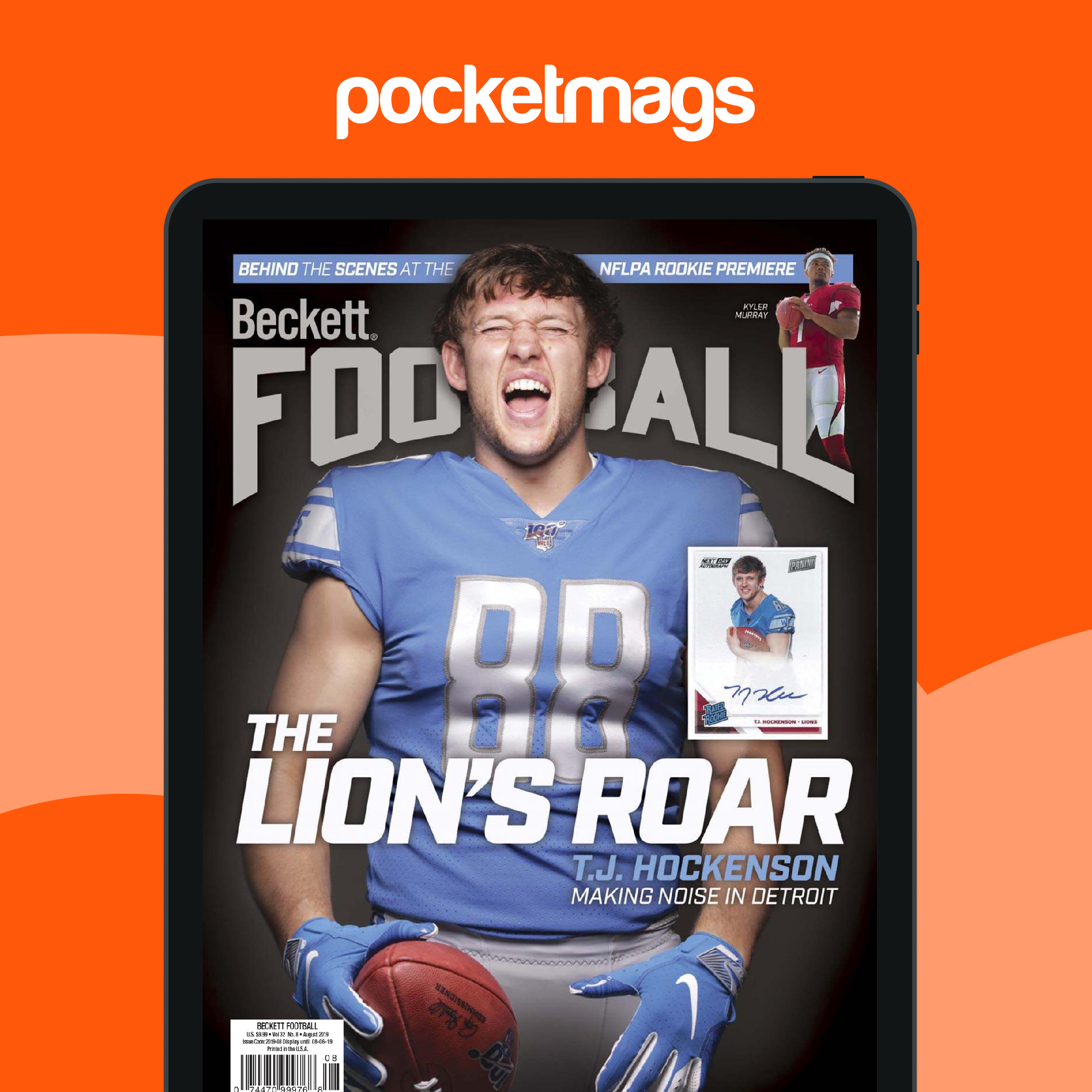 Beckett Football Magazine - August 2019 Back Issue