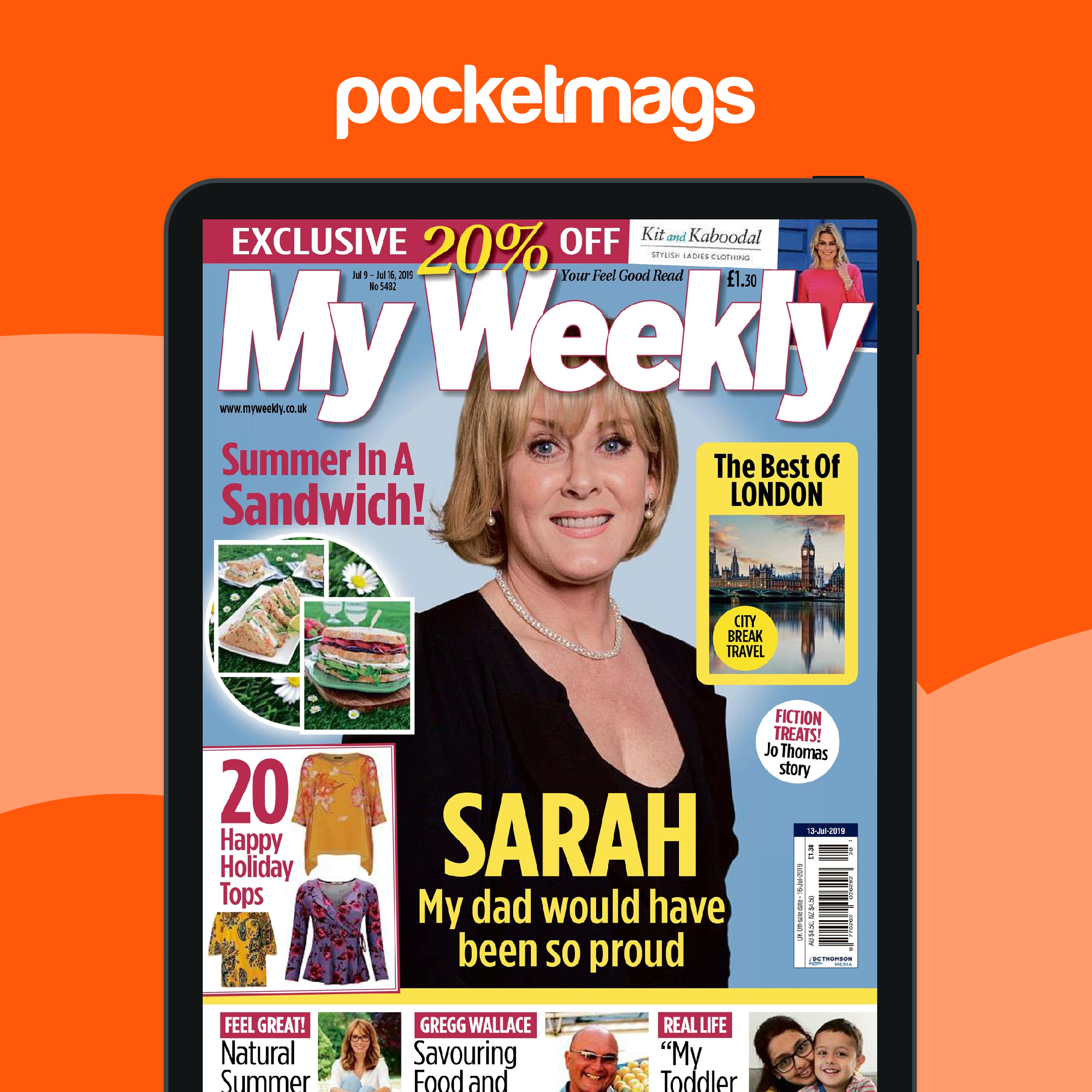 My Weekly Magazine - 13/07/2019 Back Issue