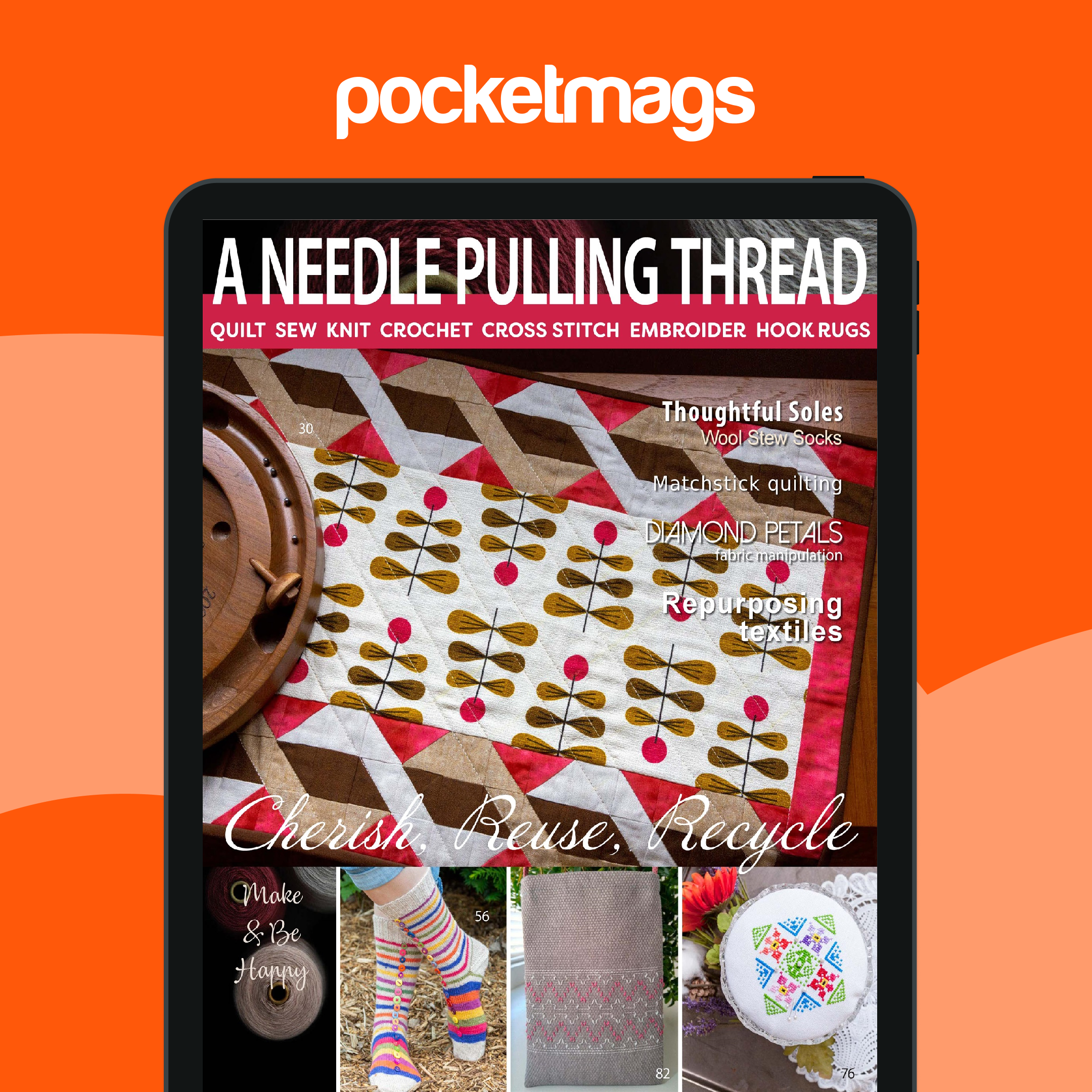 A Needle Pulling Thread Magazine - Issue 50 Edición anterior
