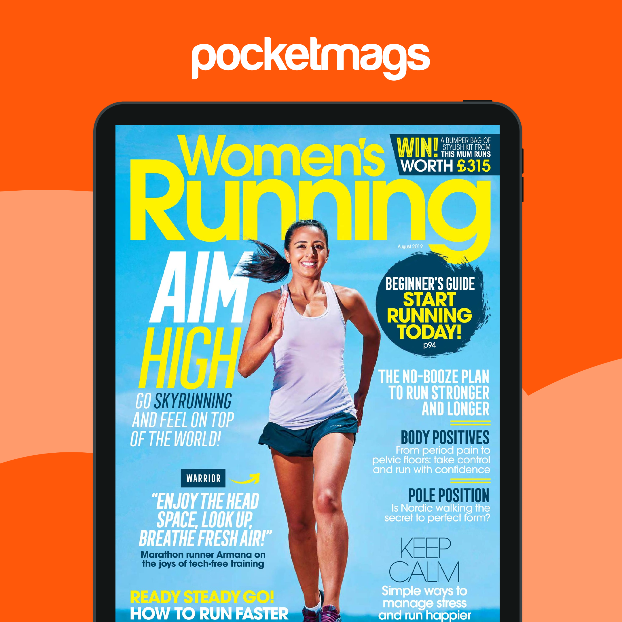 Women’s Running Magazine - Aug 2019 Back Issue