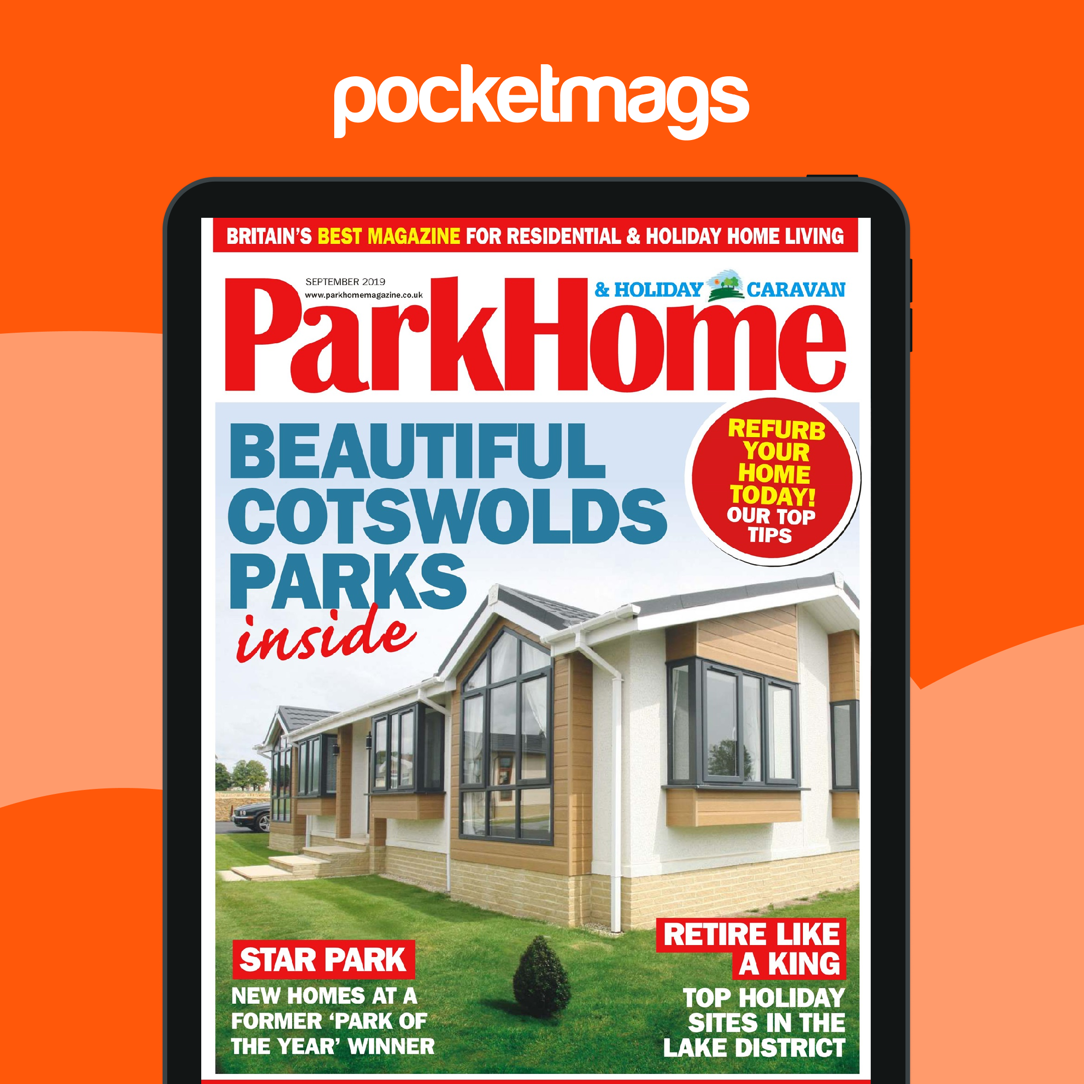 Park Home & Holiday Living Magazine - September 2019 Back Issue