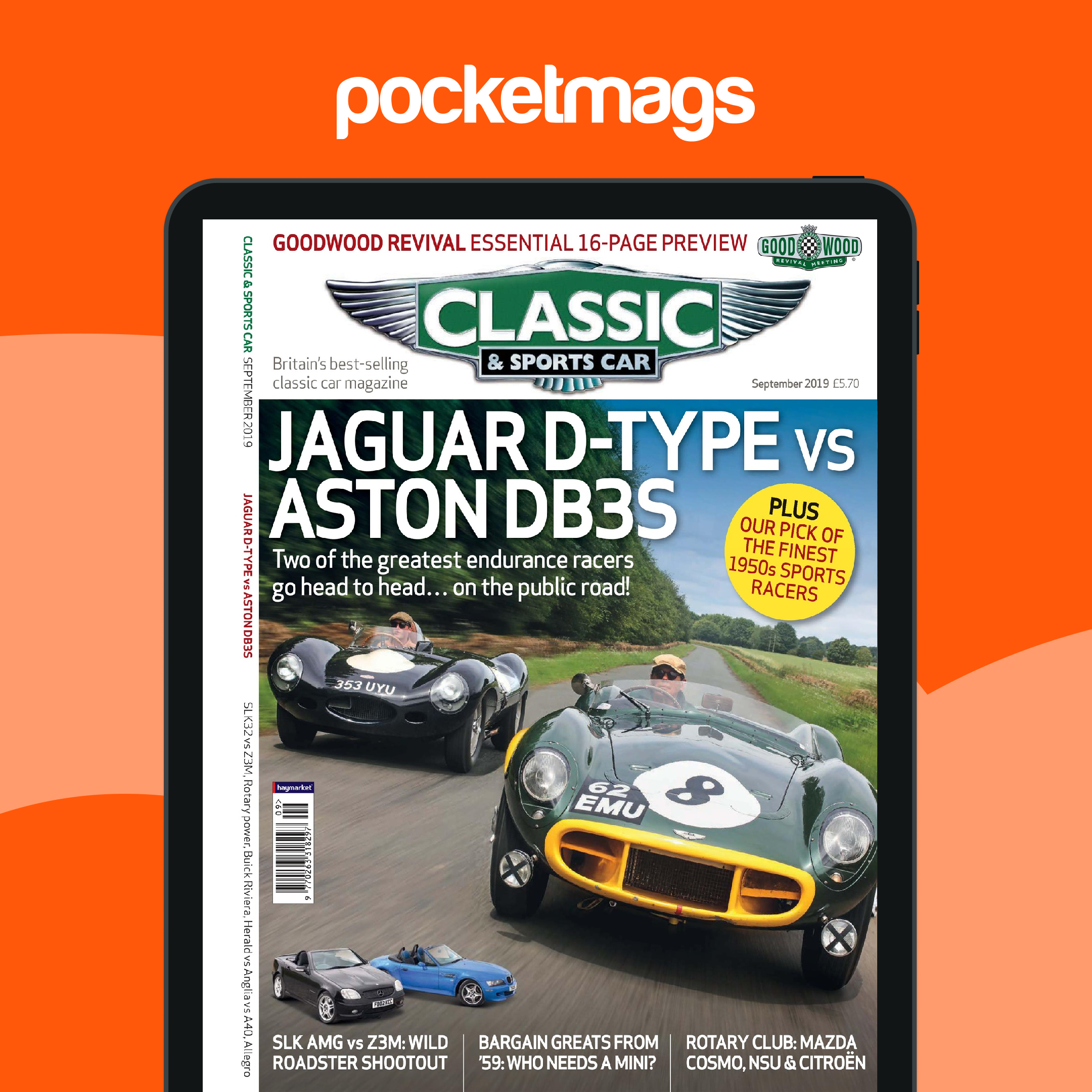 Classic & Sports Car Magazine - September 2019 Edición anterior