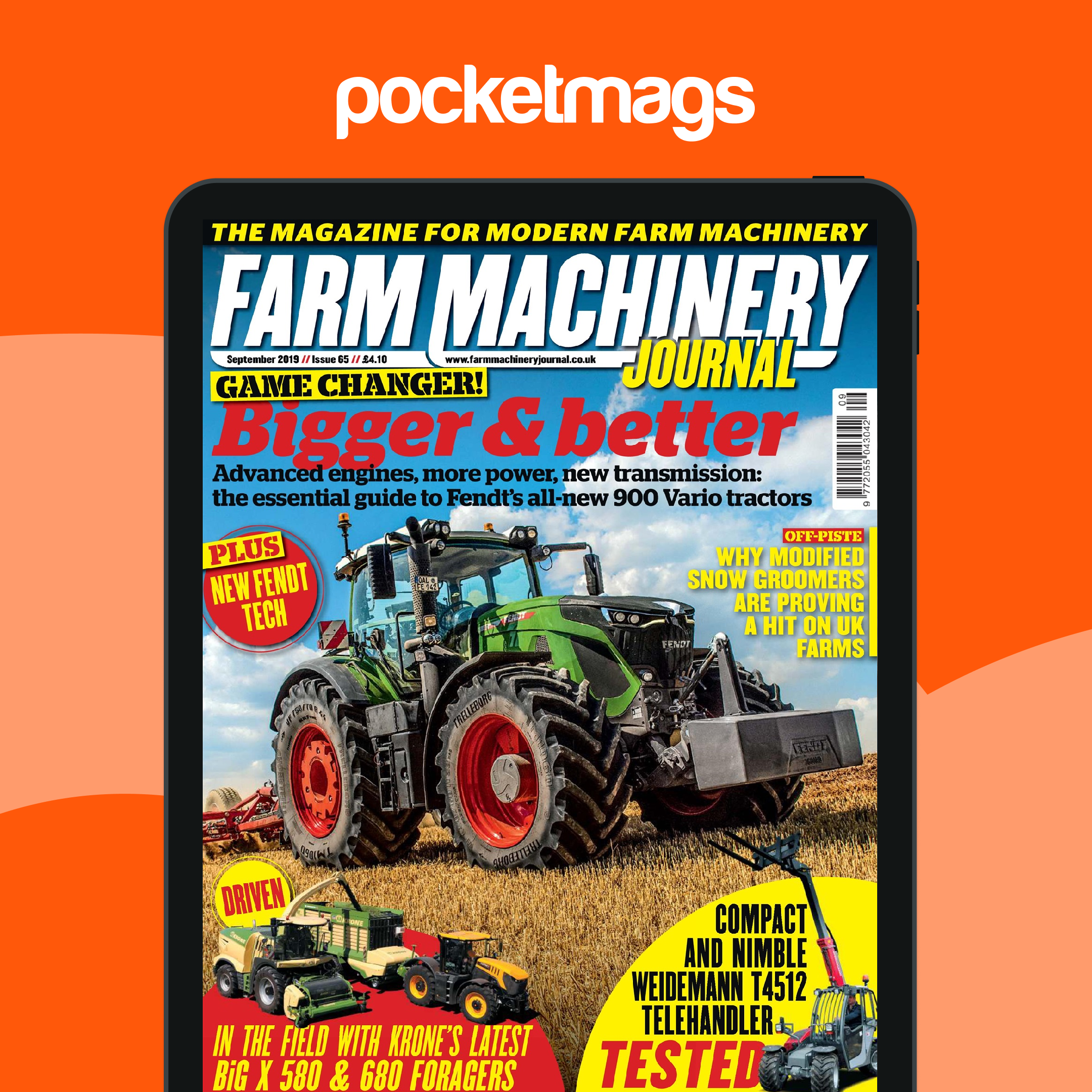 Farm Machinery Journal Magazine - September 2019 Back Issue