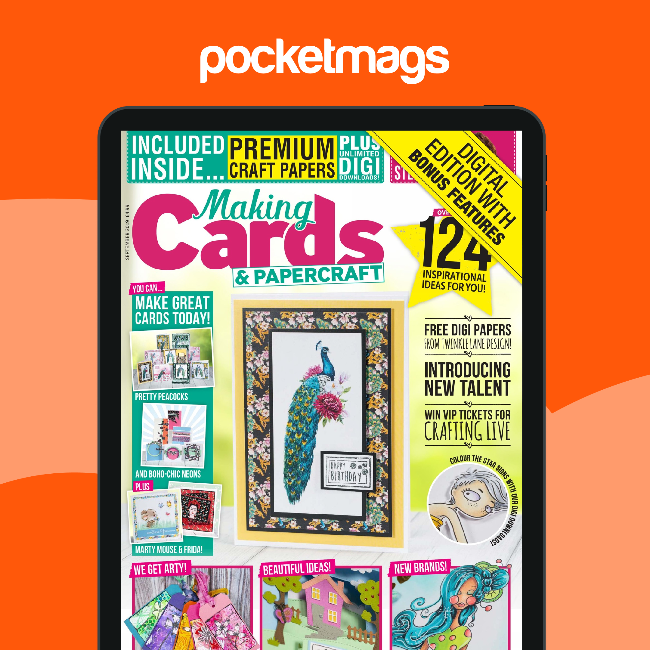Making Cards & Papercraft Magazine - September 2019 Back Issue