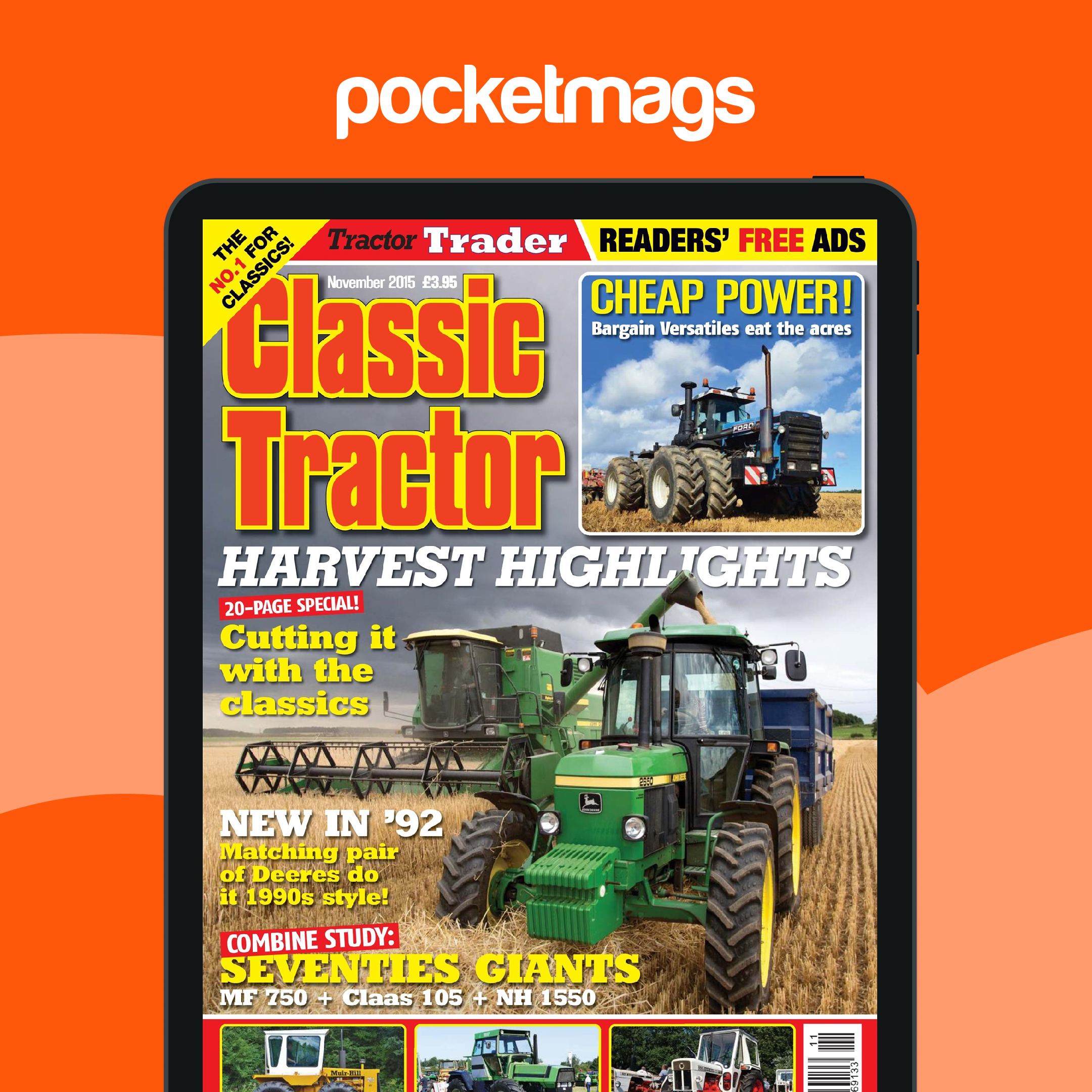 Classic Tractor Magazine - November 2015 Edición anterior