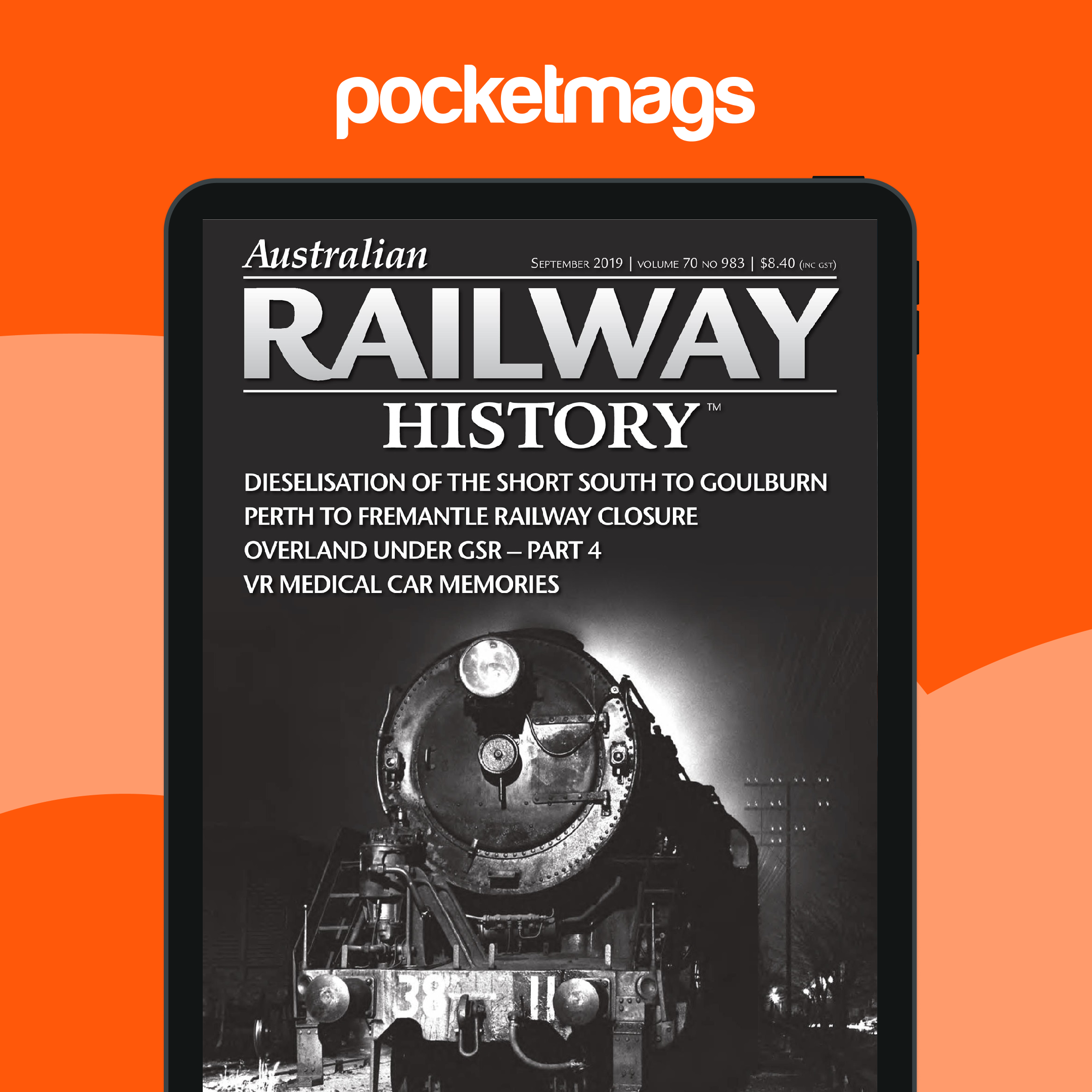 Australian Railway History Magazine - September 2019 Edición anterior