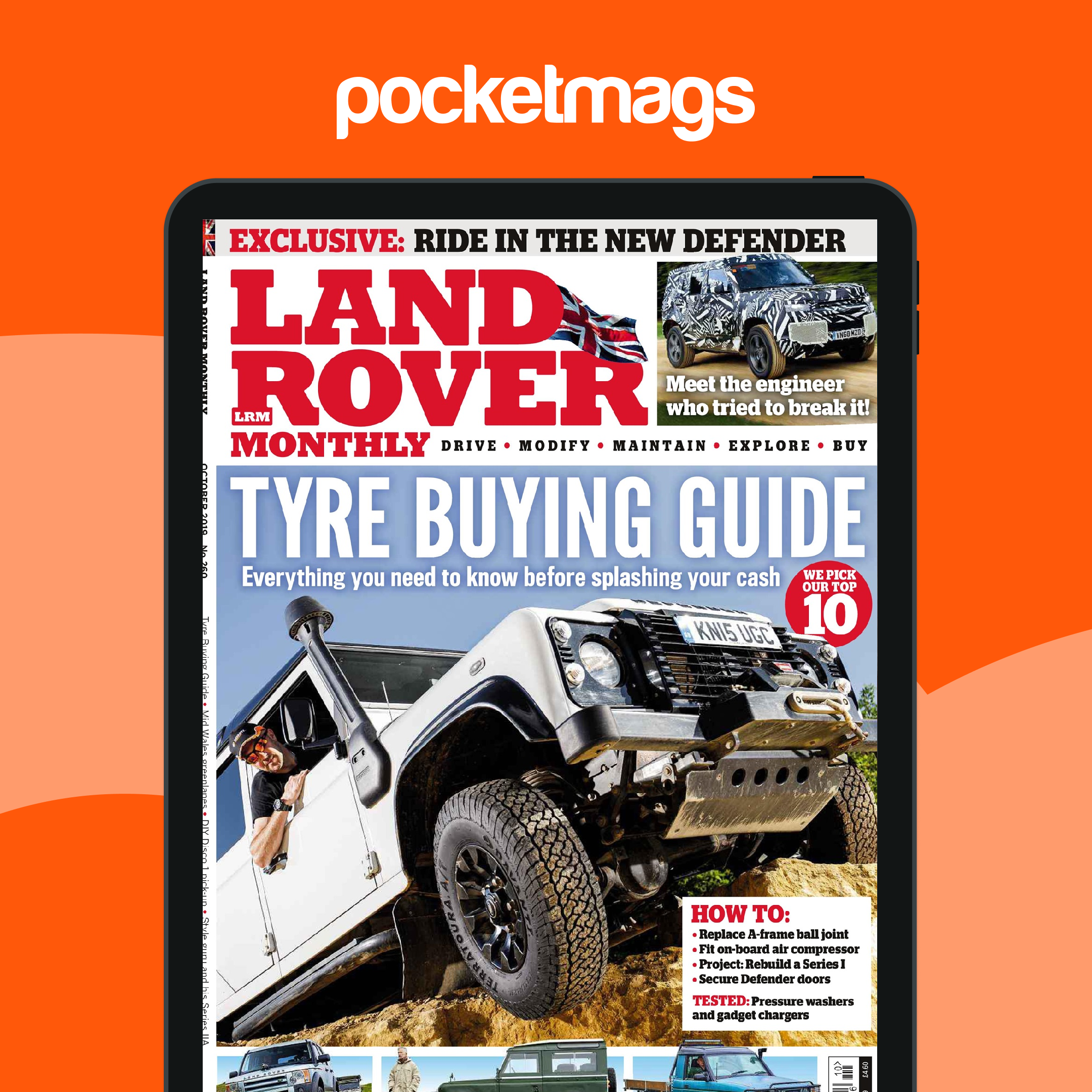 Land Rover Monthly Magazine - October 2019 Back Issue