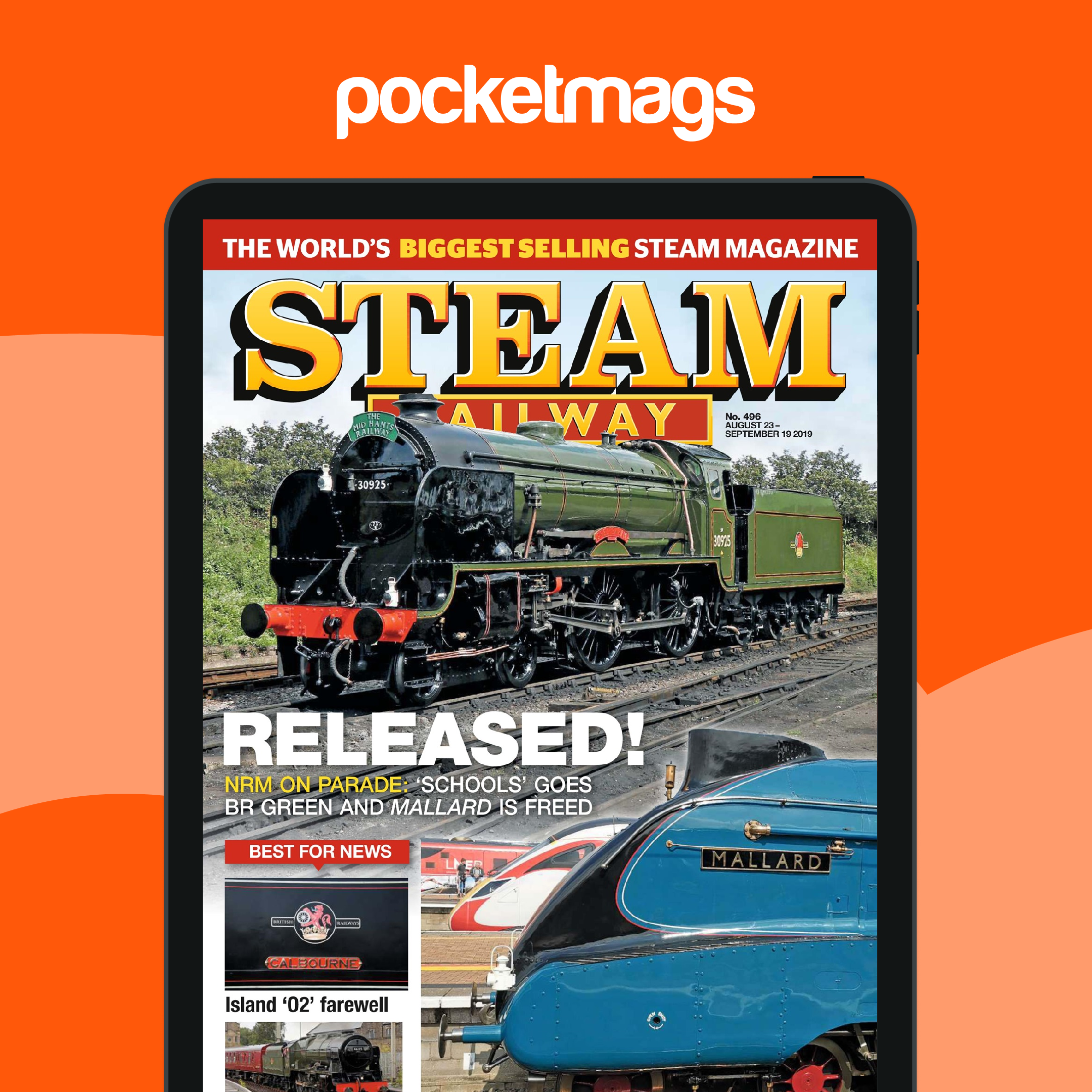 Steam Railway Magazine - Issue 496 Back Issue