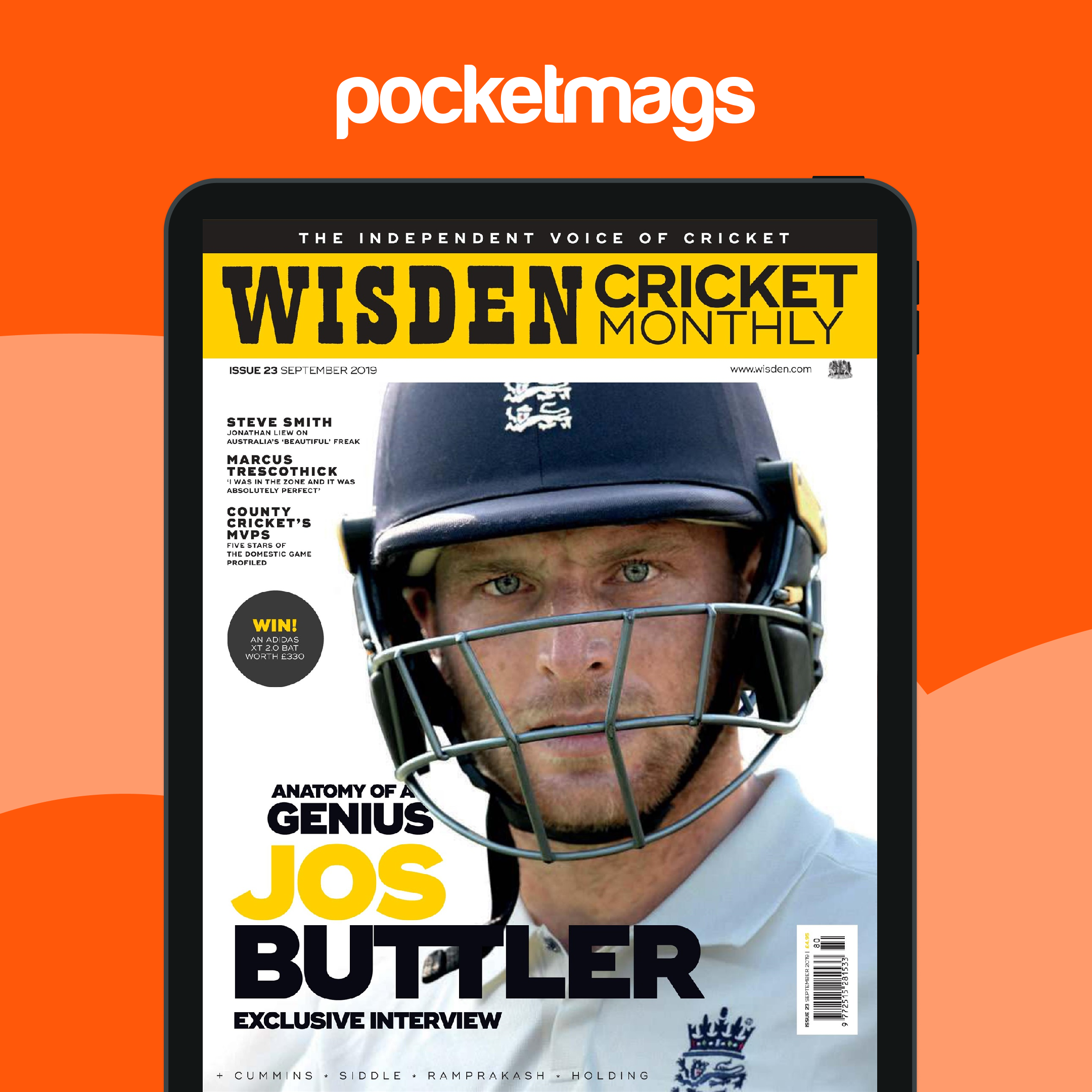 Wisden Cricket Monthly Magazine - September 2019 Back Issue