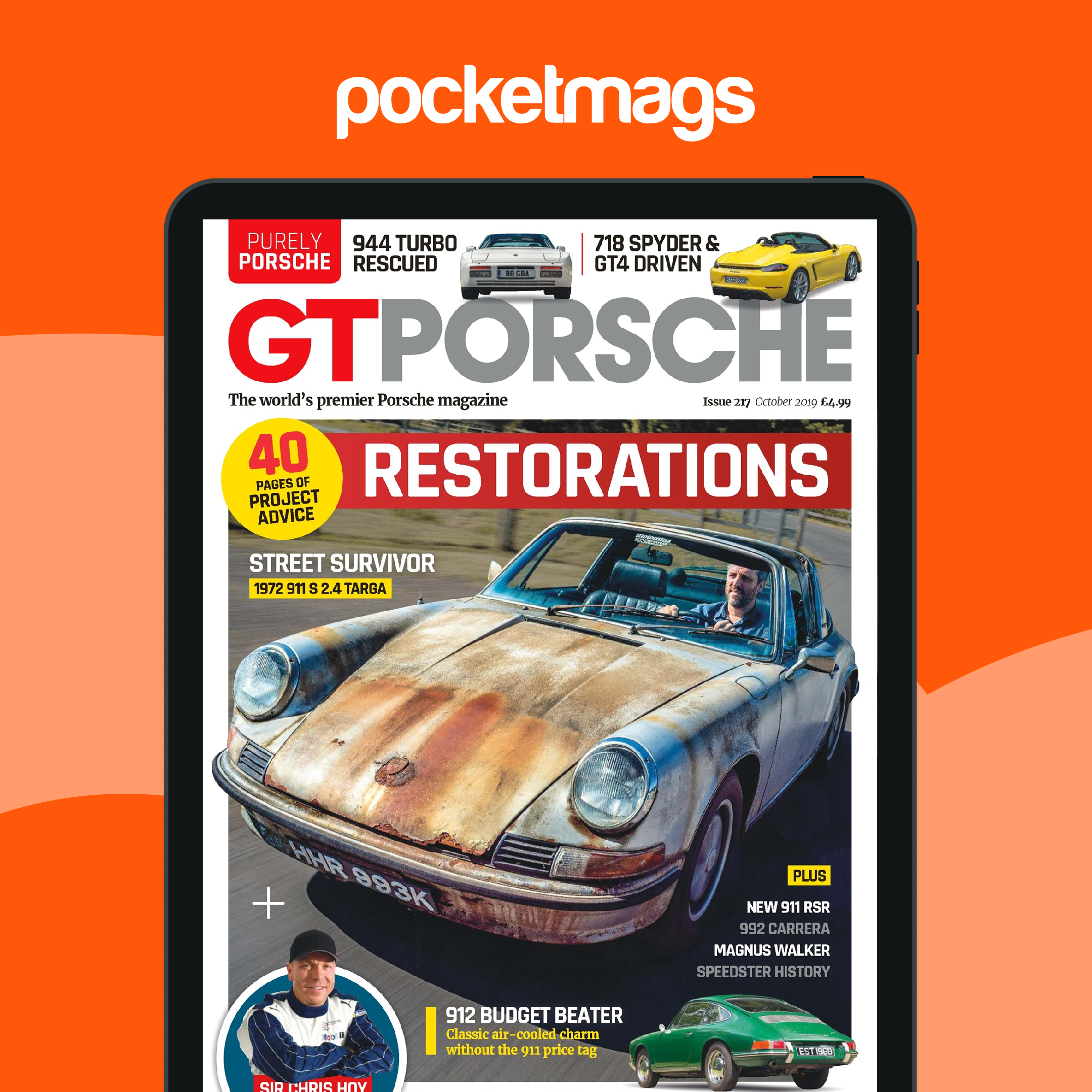 GT Porsche Magazine - Oct 2019 Back Issue