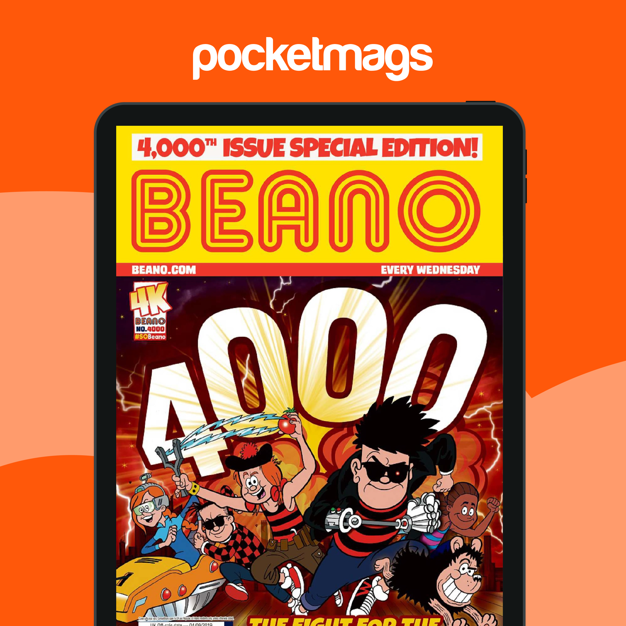 Beano Magazine - 31/08/2019 Edición anterior