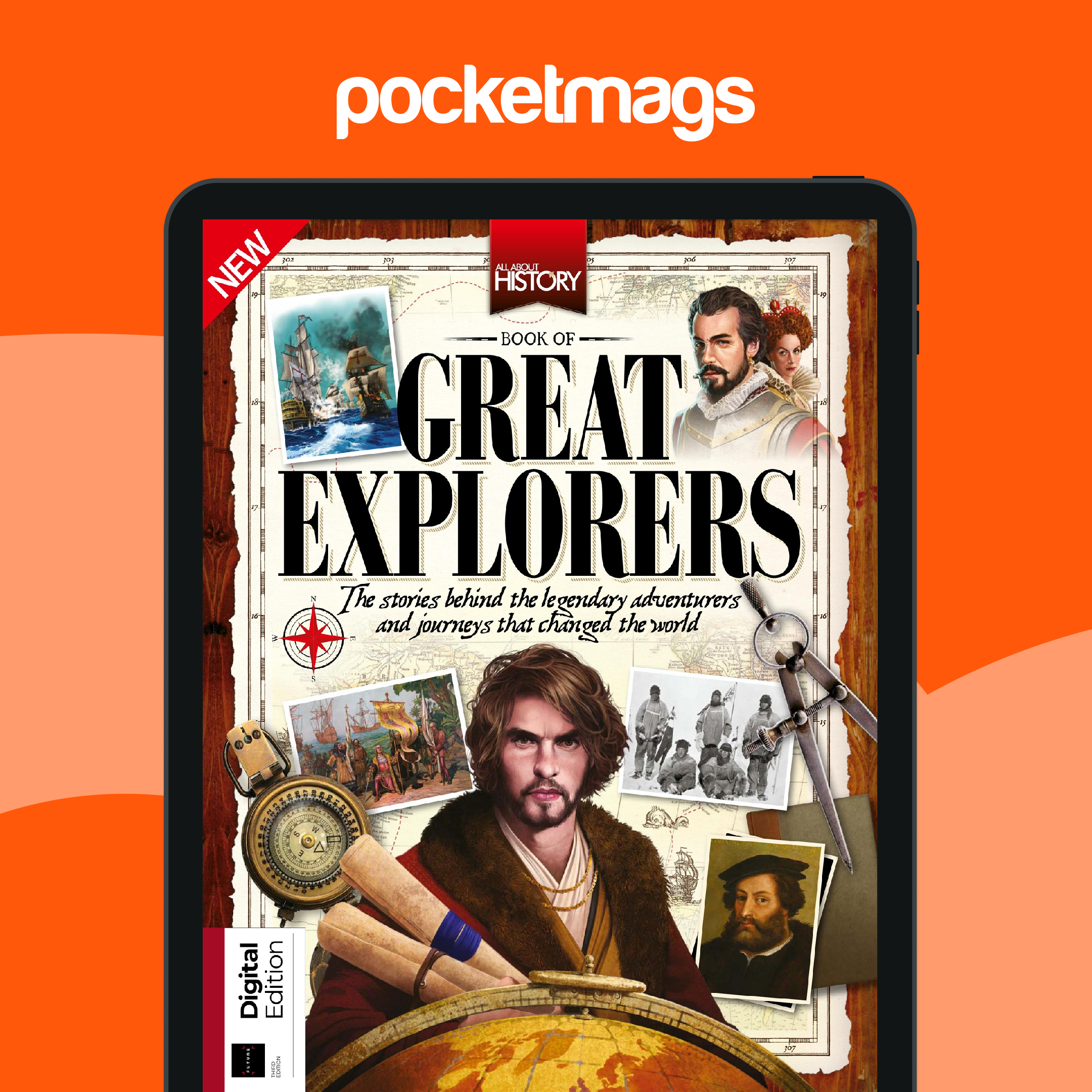 All About History Magazine - All About History Great Explorers Édition ...
