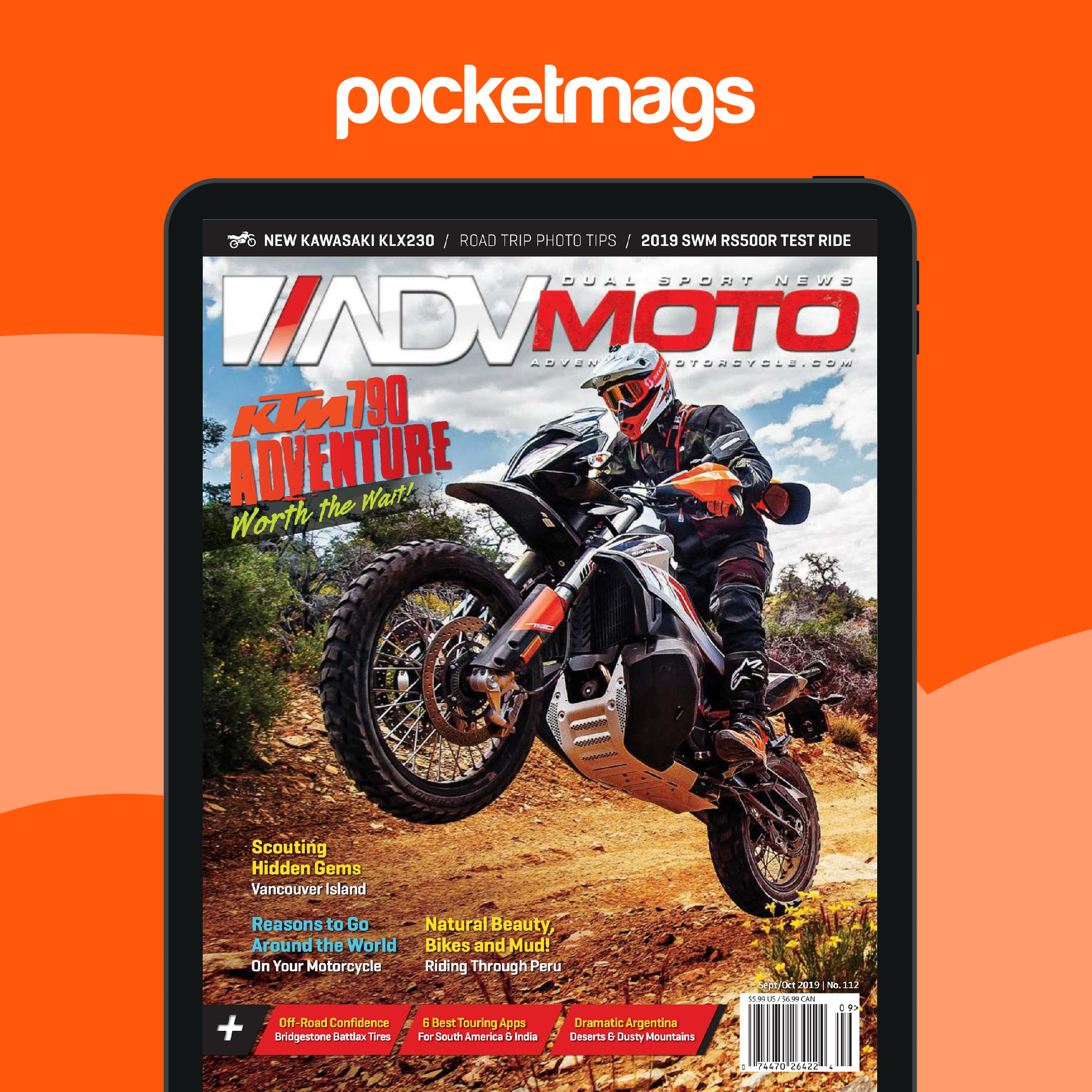 Adventure Motorcycle Magazine - Sep/Oct 2019 Edición anterior