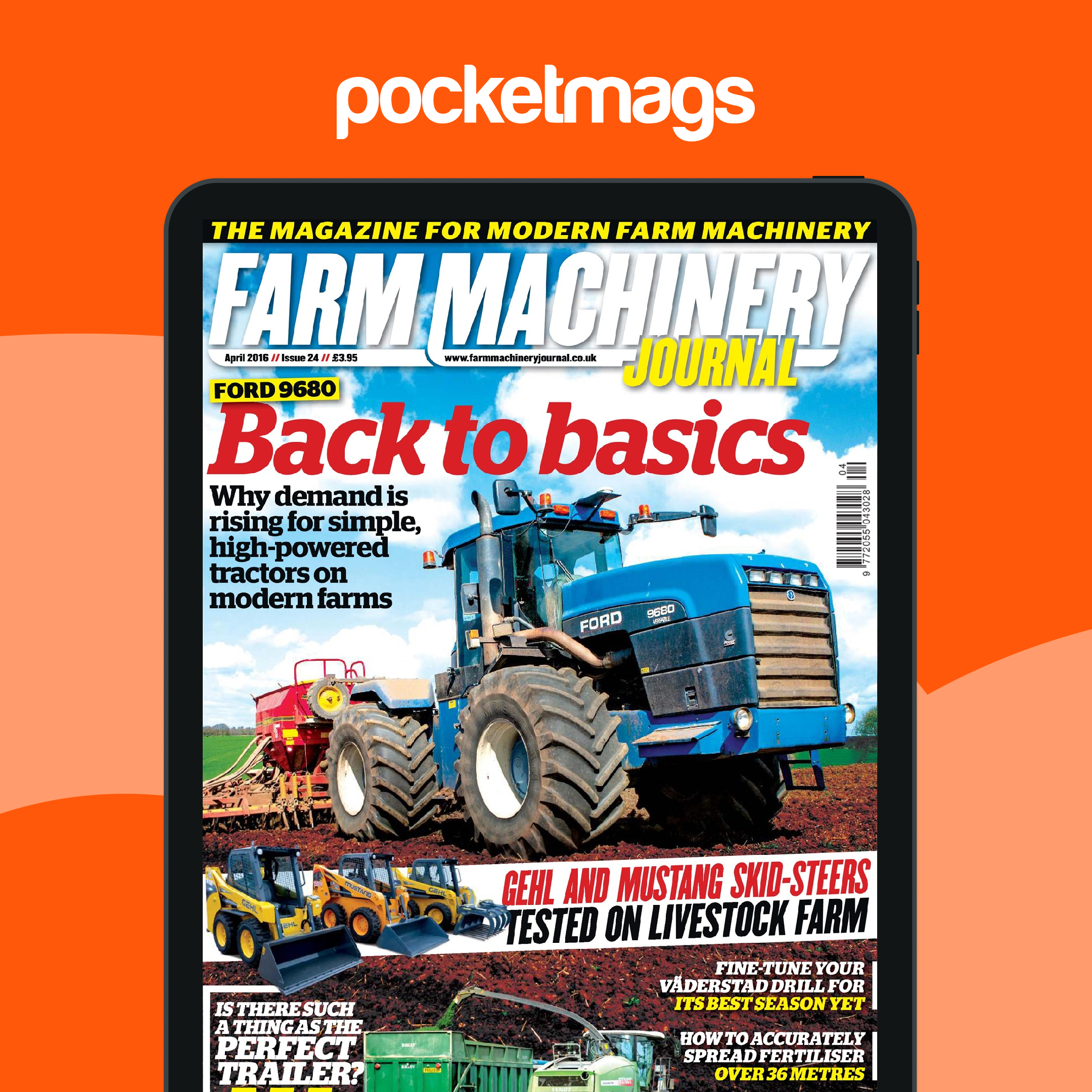 Farm Machinery Journal Magazine - April 2016 Back Issue