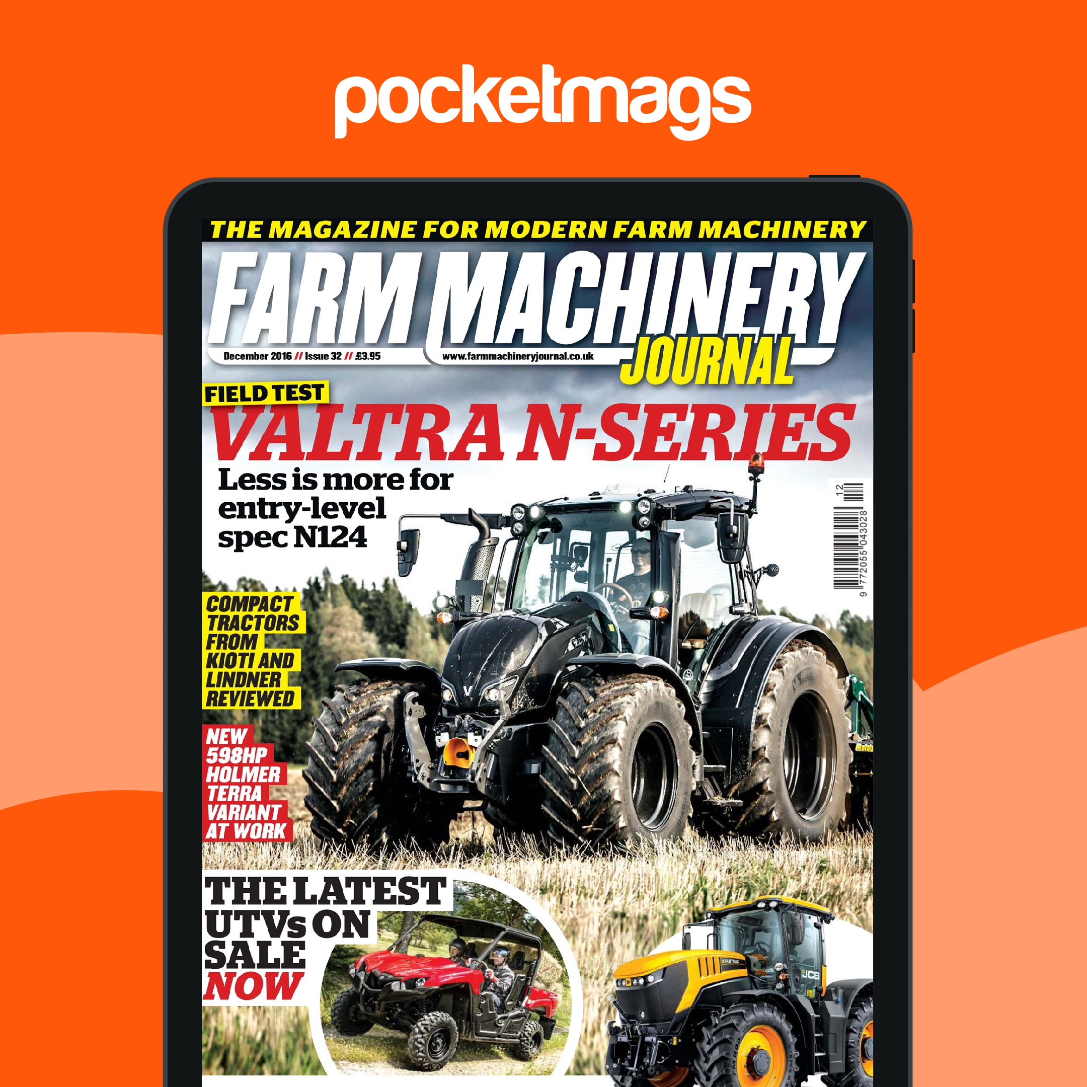 Farm Machinery Journal Magazine - December 2016 Back Issue