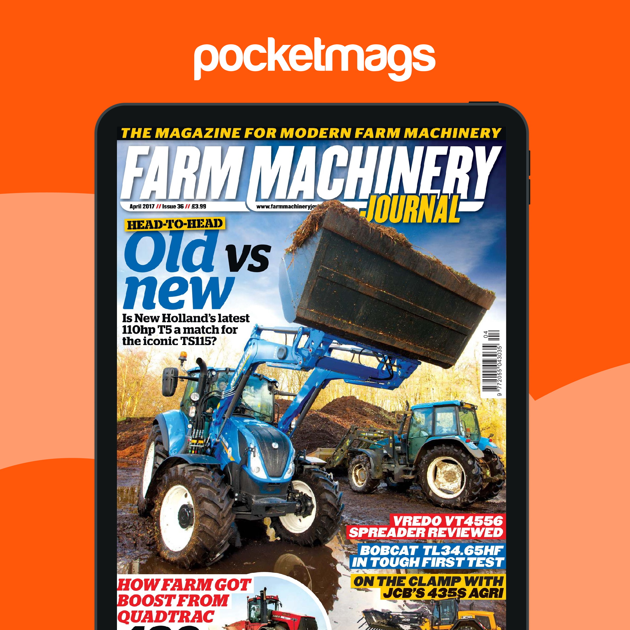 Farm Machinery Journal Magazine - April 2017 Back Issue