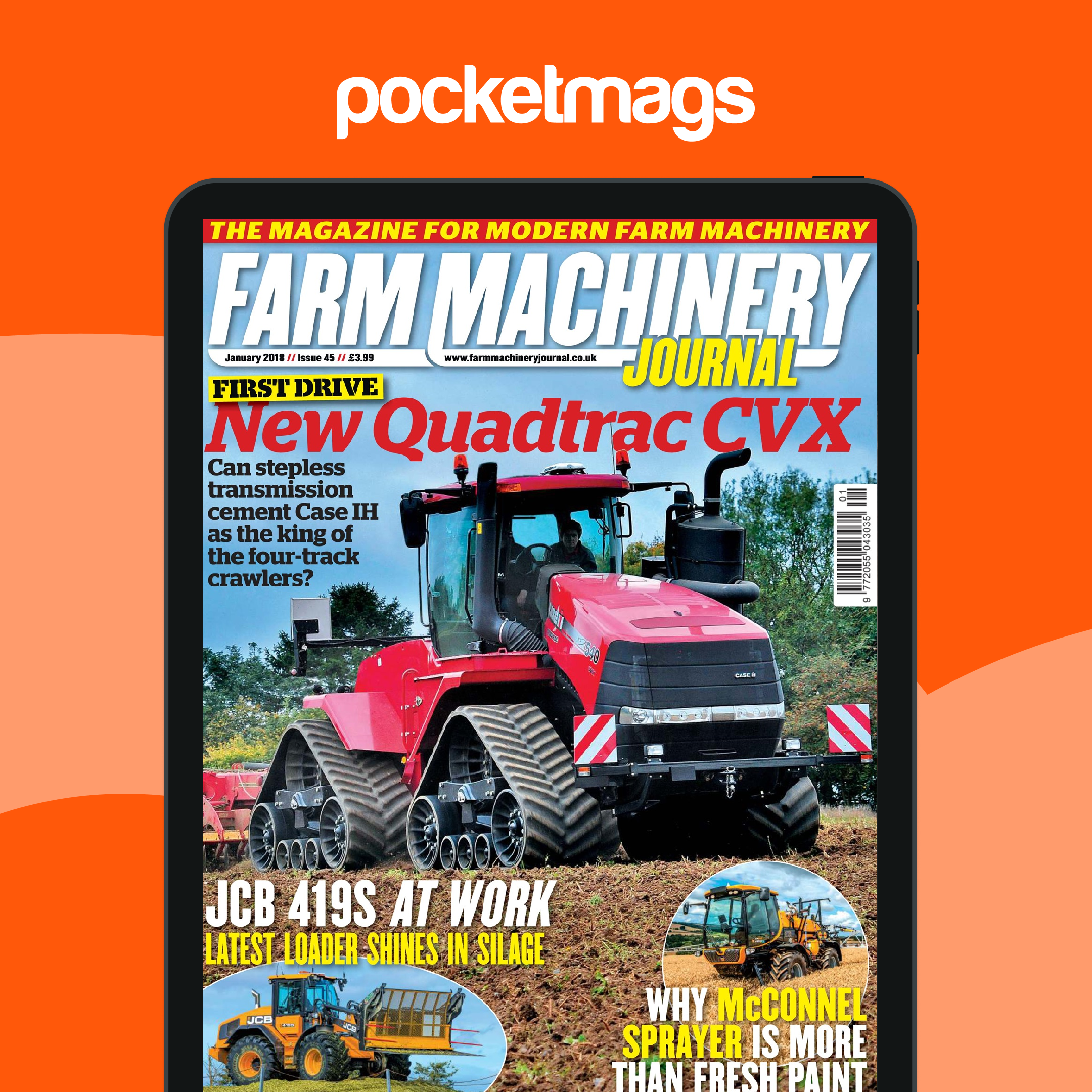 Farm Machinery Journal Magazine - January 2018 Back Issue