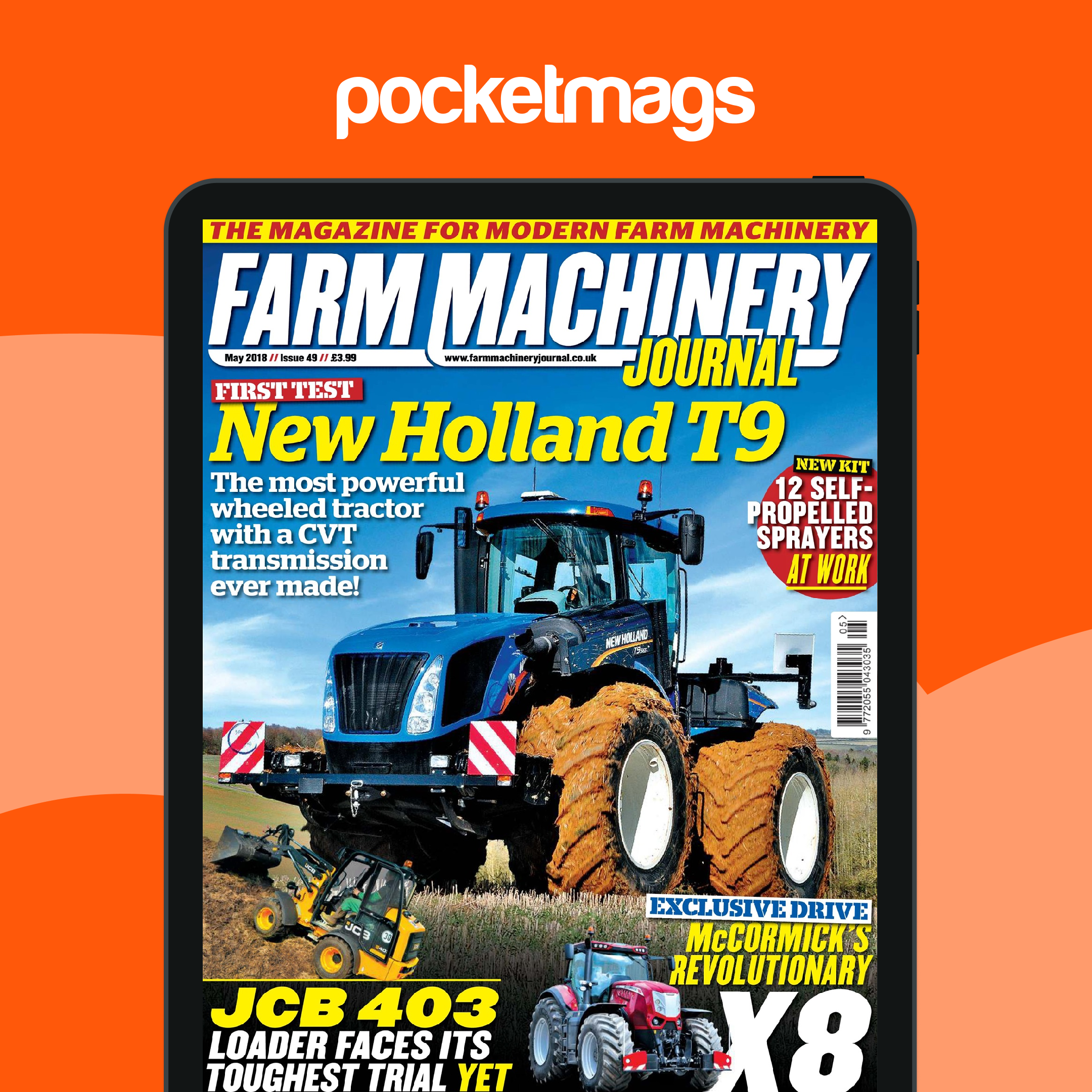 Farm Machinery Journal Magazine - May 2018 Back Issue
