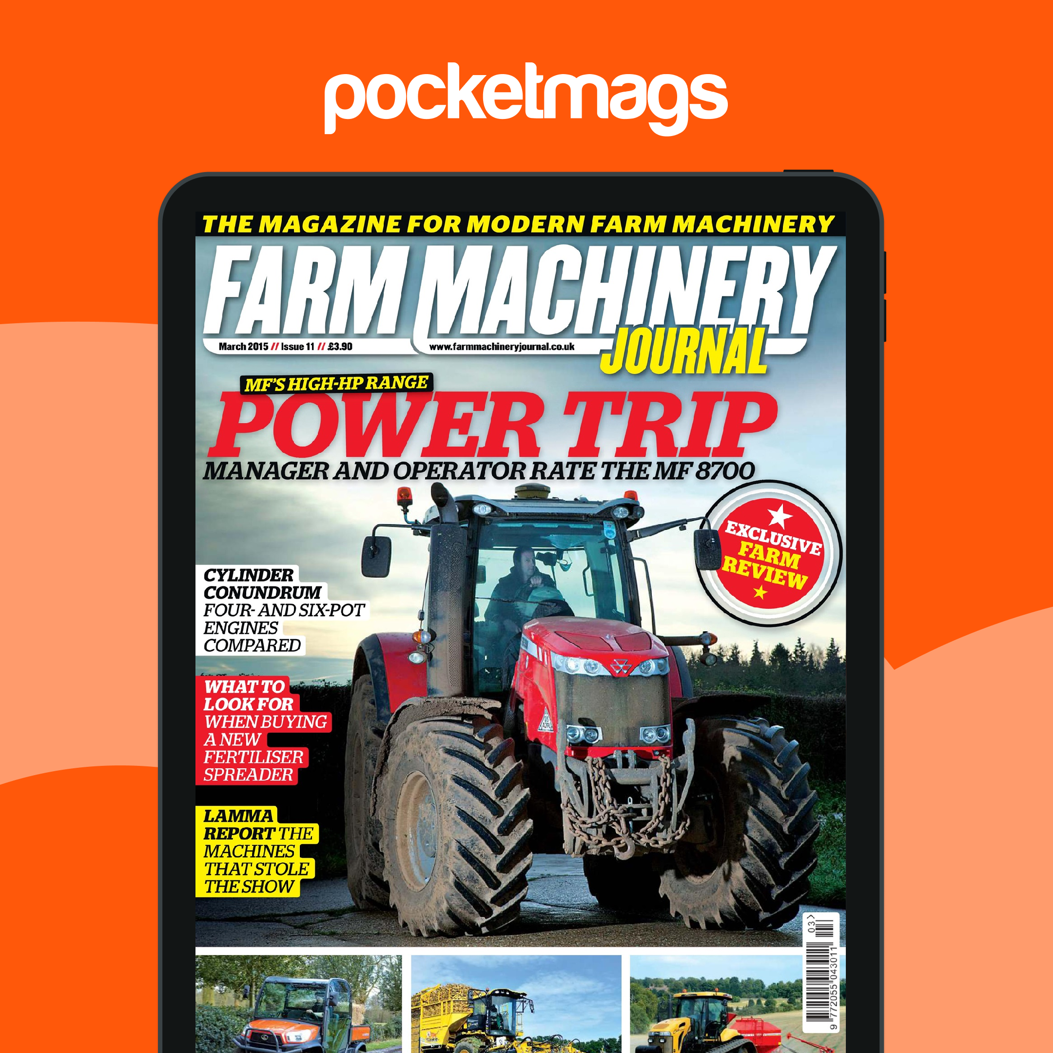 Farm Machinery Journal Magazine - March 2015 Back Issue