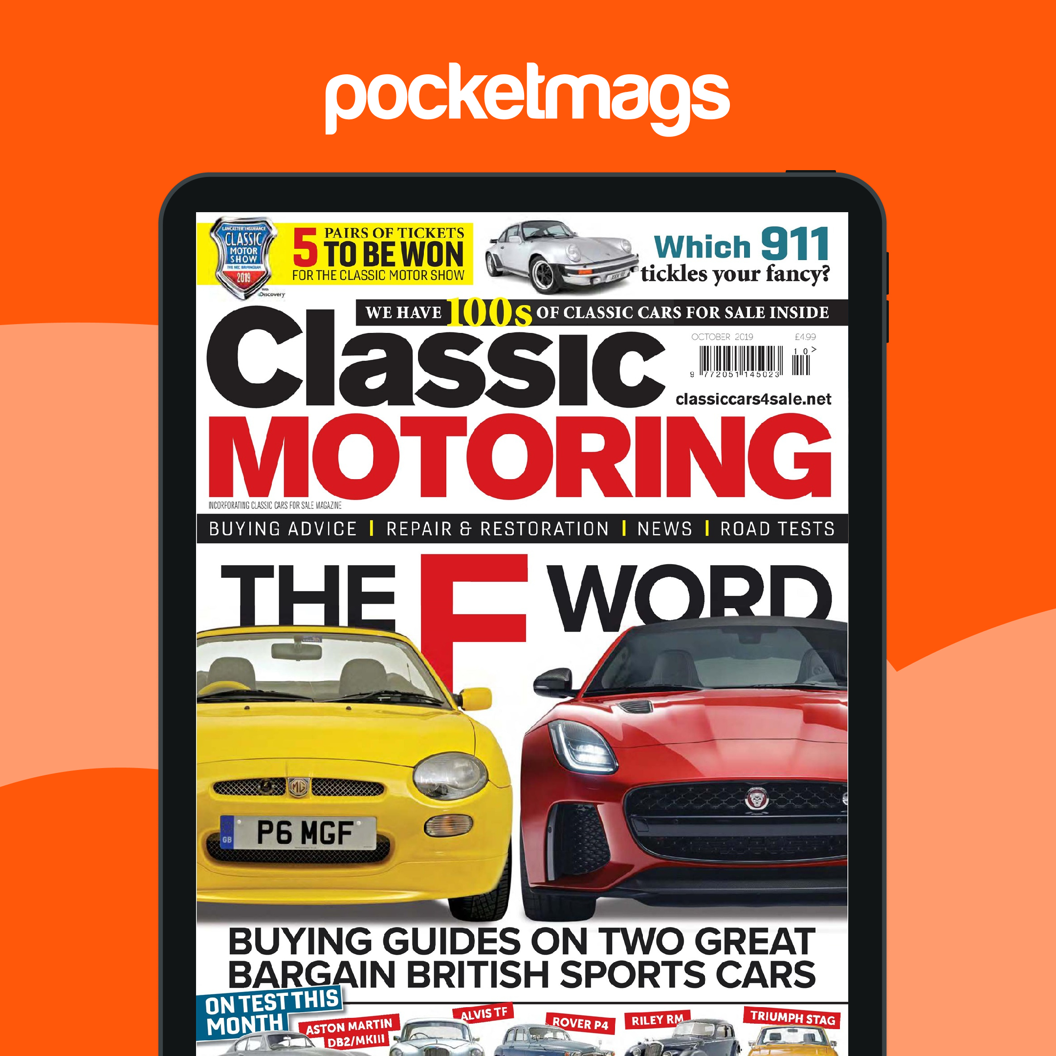 Classic Motoring Magazine - Oct 2019 Edición anterior