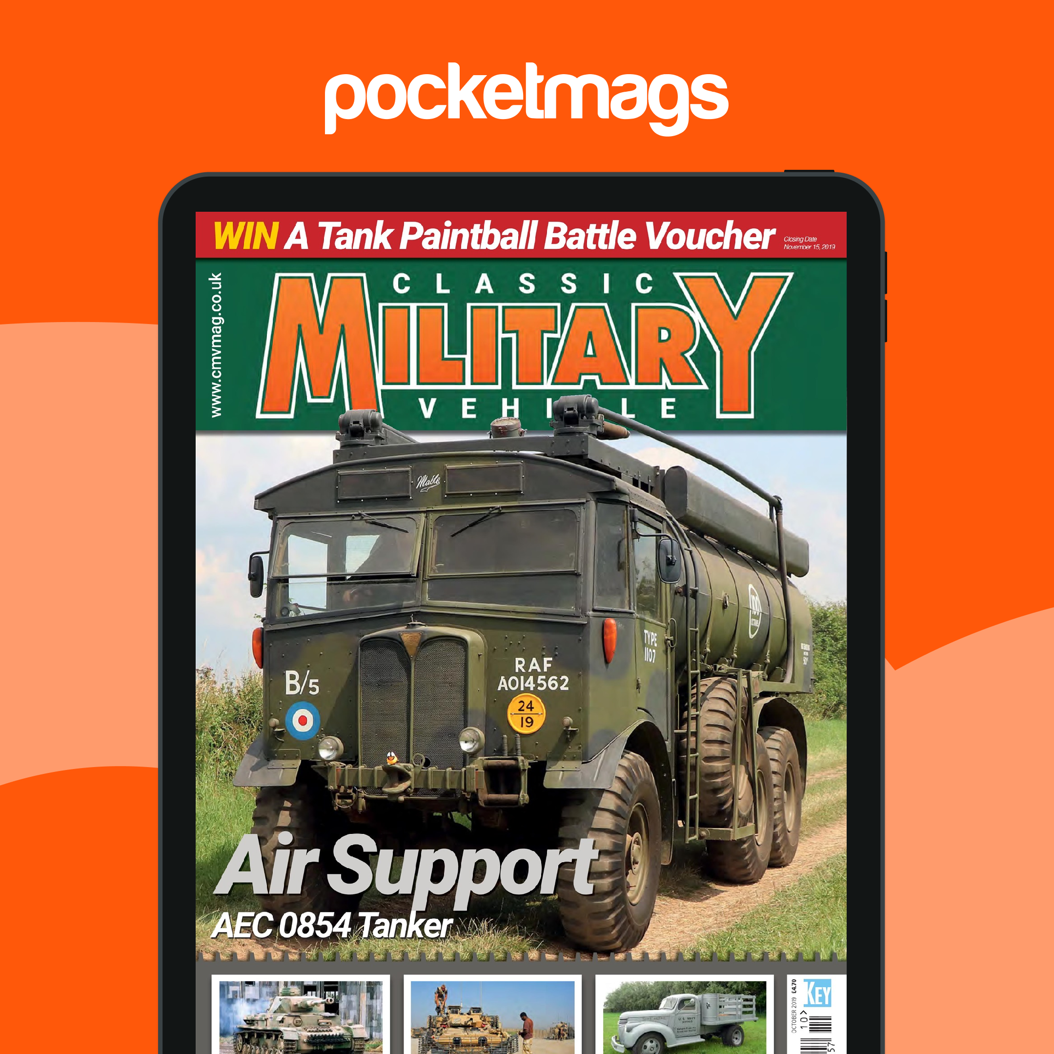 Classic Military Vehicle Magazine - October 2019 Back Issue
