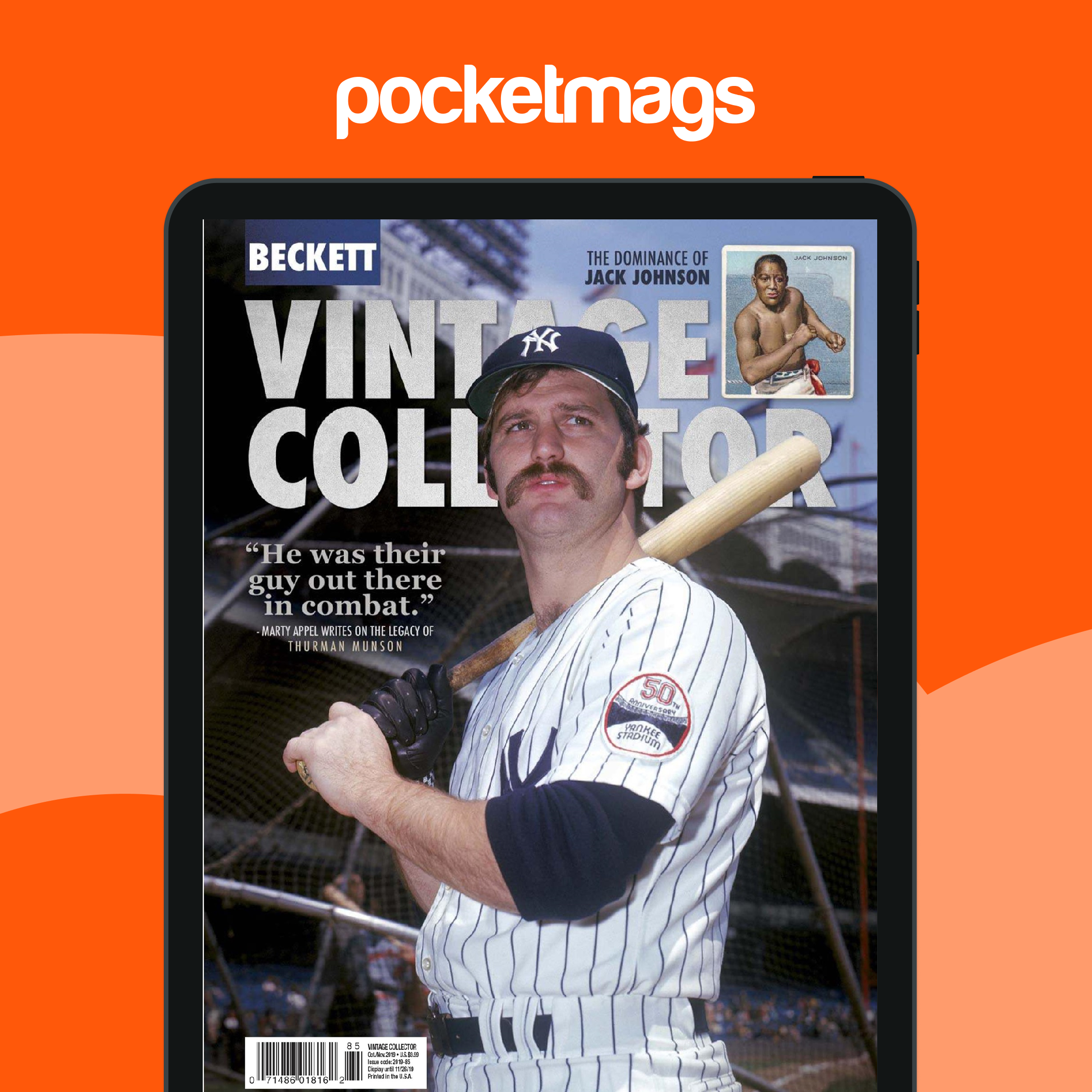 Beckett Vintage Collector Magazine - VC-Oct/Nov 19 Back Issue