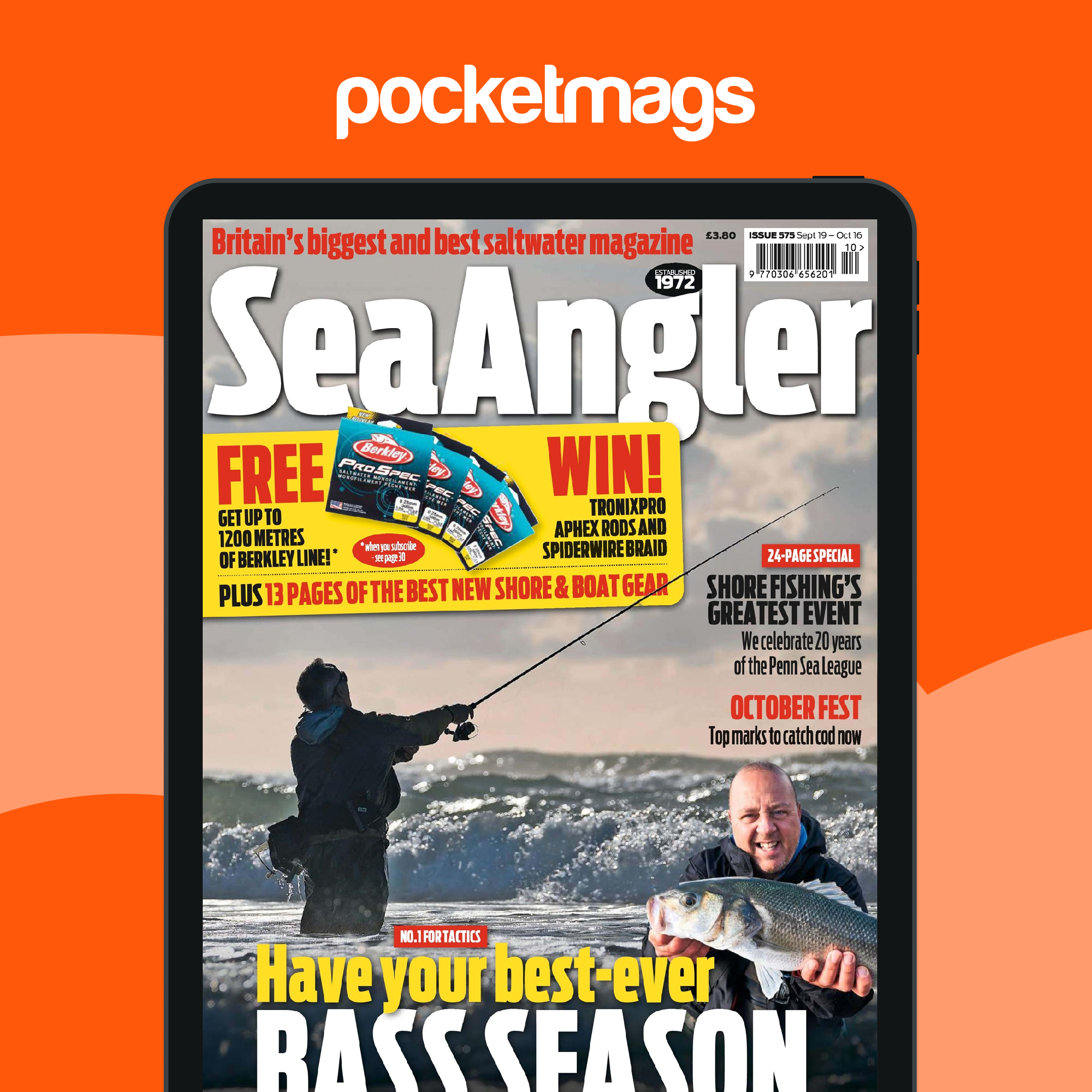 Sea Angler Magazine - Issue 575 Retour à l'édition précédente