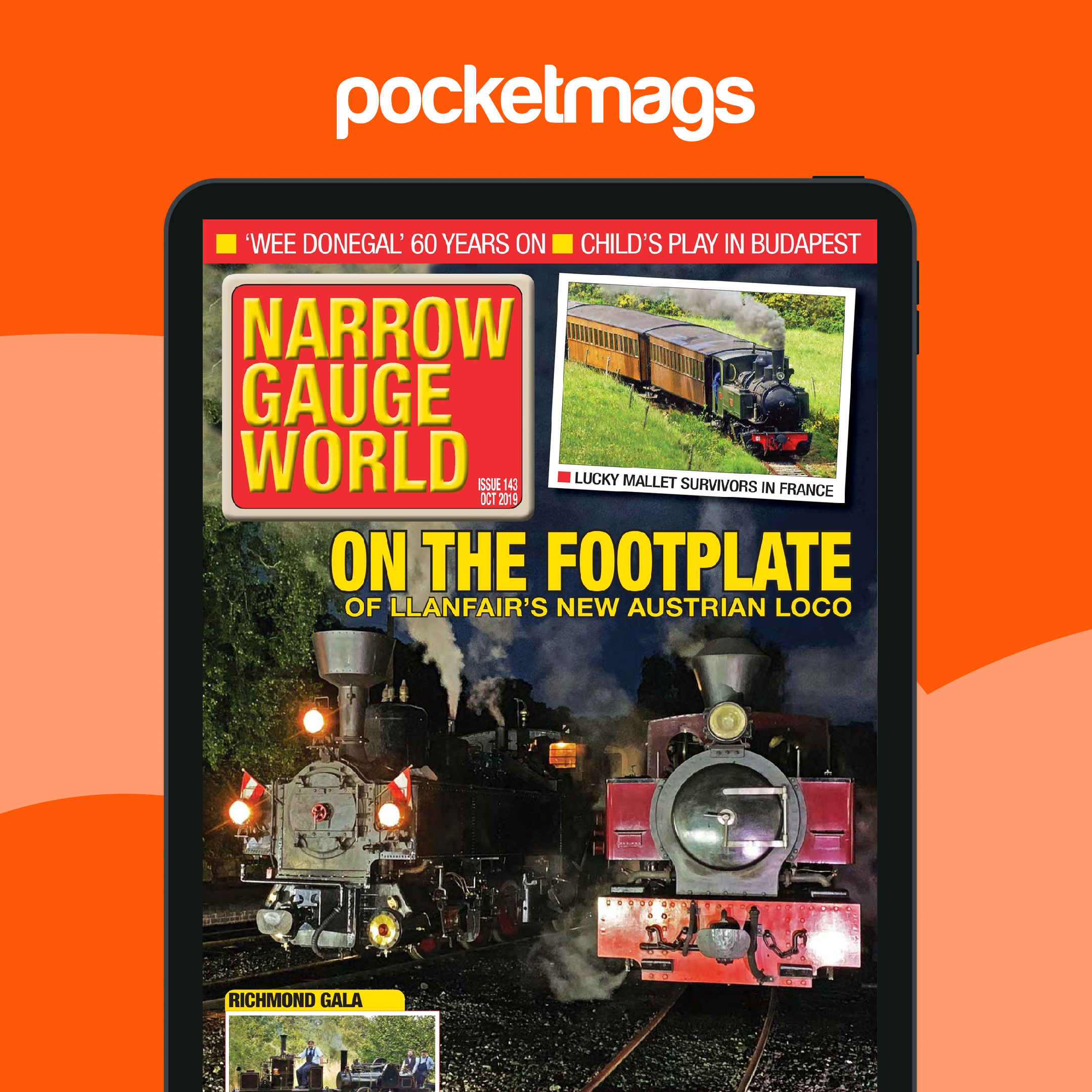 Narrow Gauge World Magazine - Oct 2019 Edición anterior