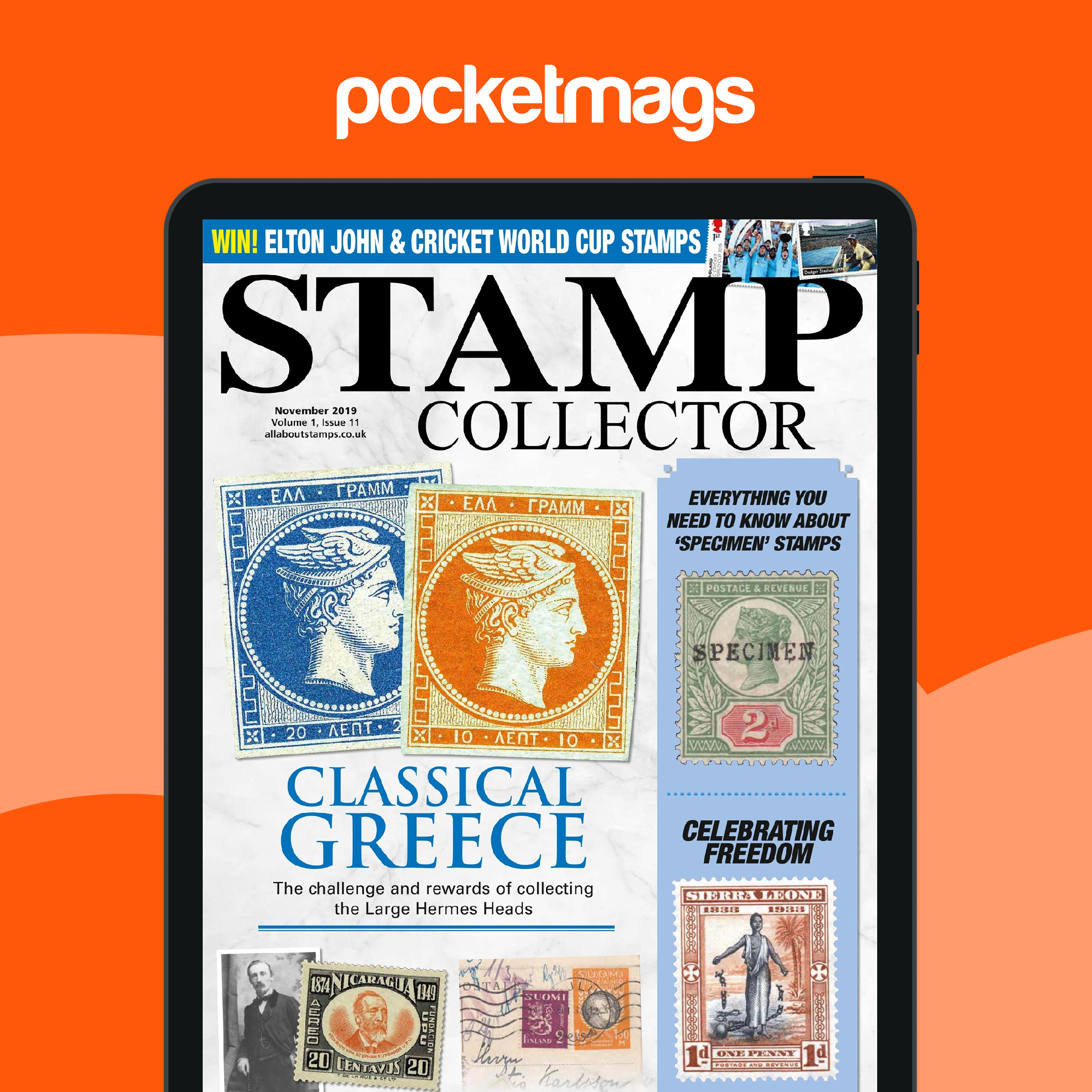 Stamp Collector Magazine - November 2019 Edición anterior