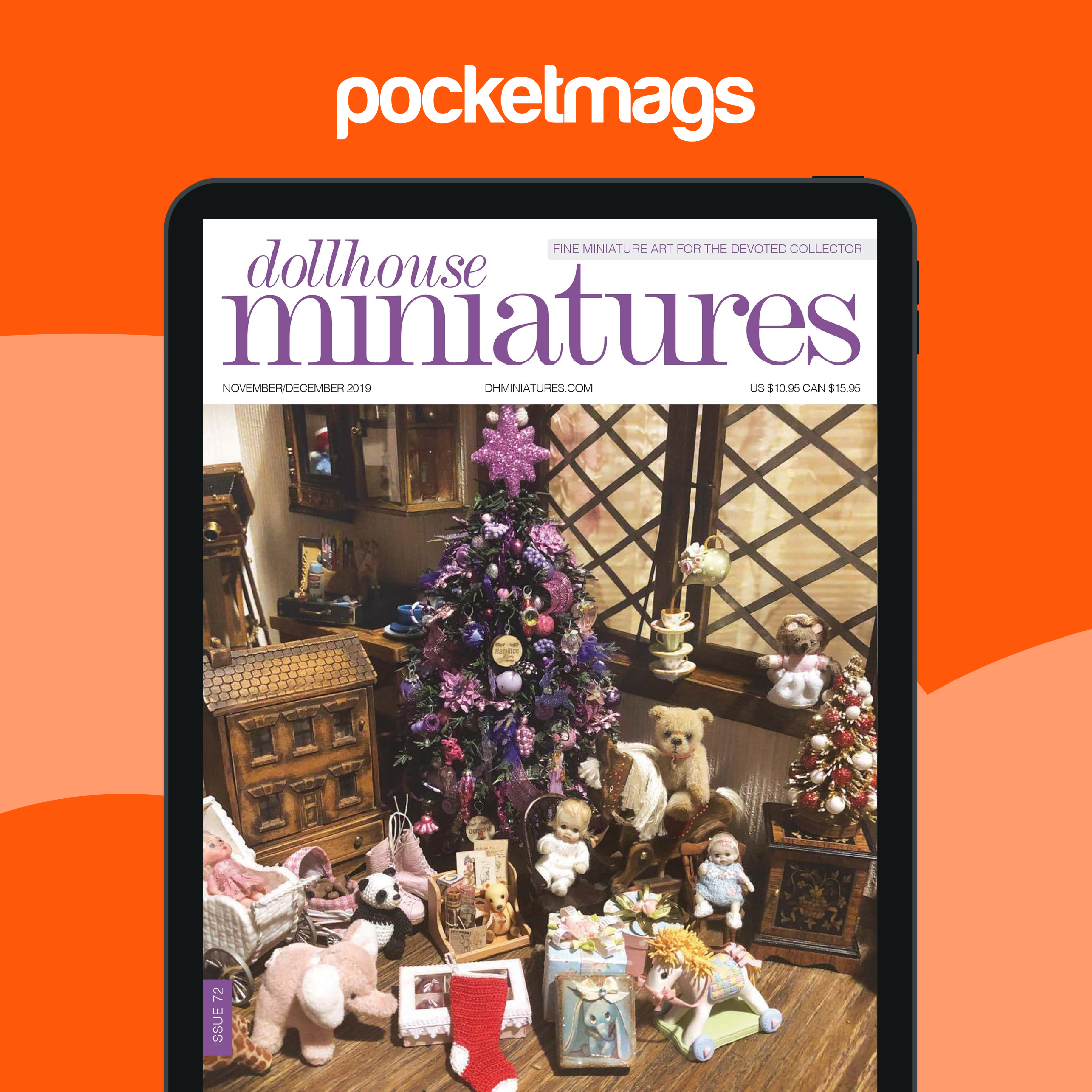 Dollhouse Miniatures Magazine - Issue 72 Back Issue