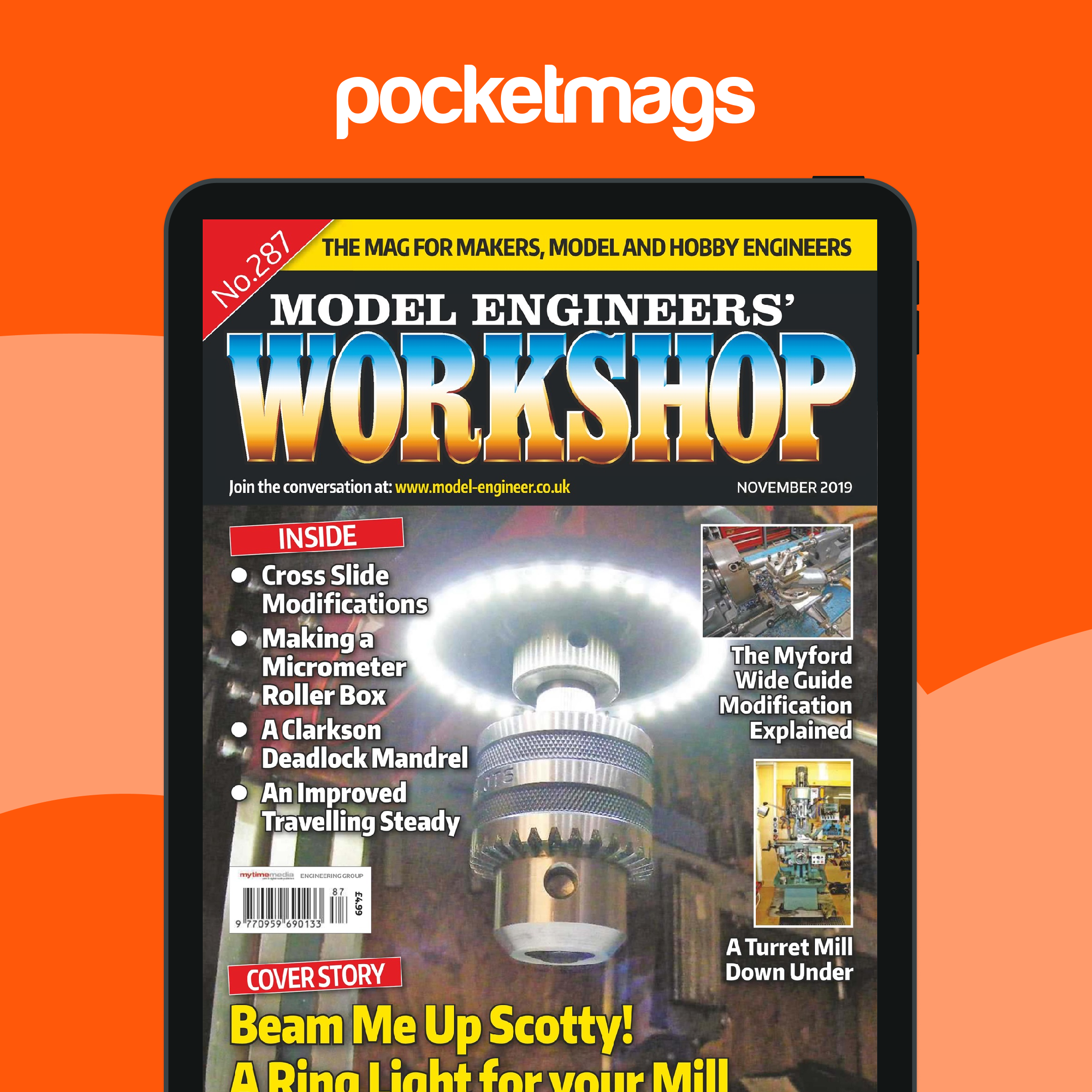 Model Engineer & Workshop Magazine - November 2019 Edición anterior