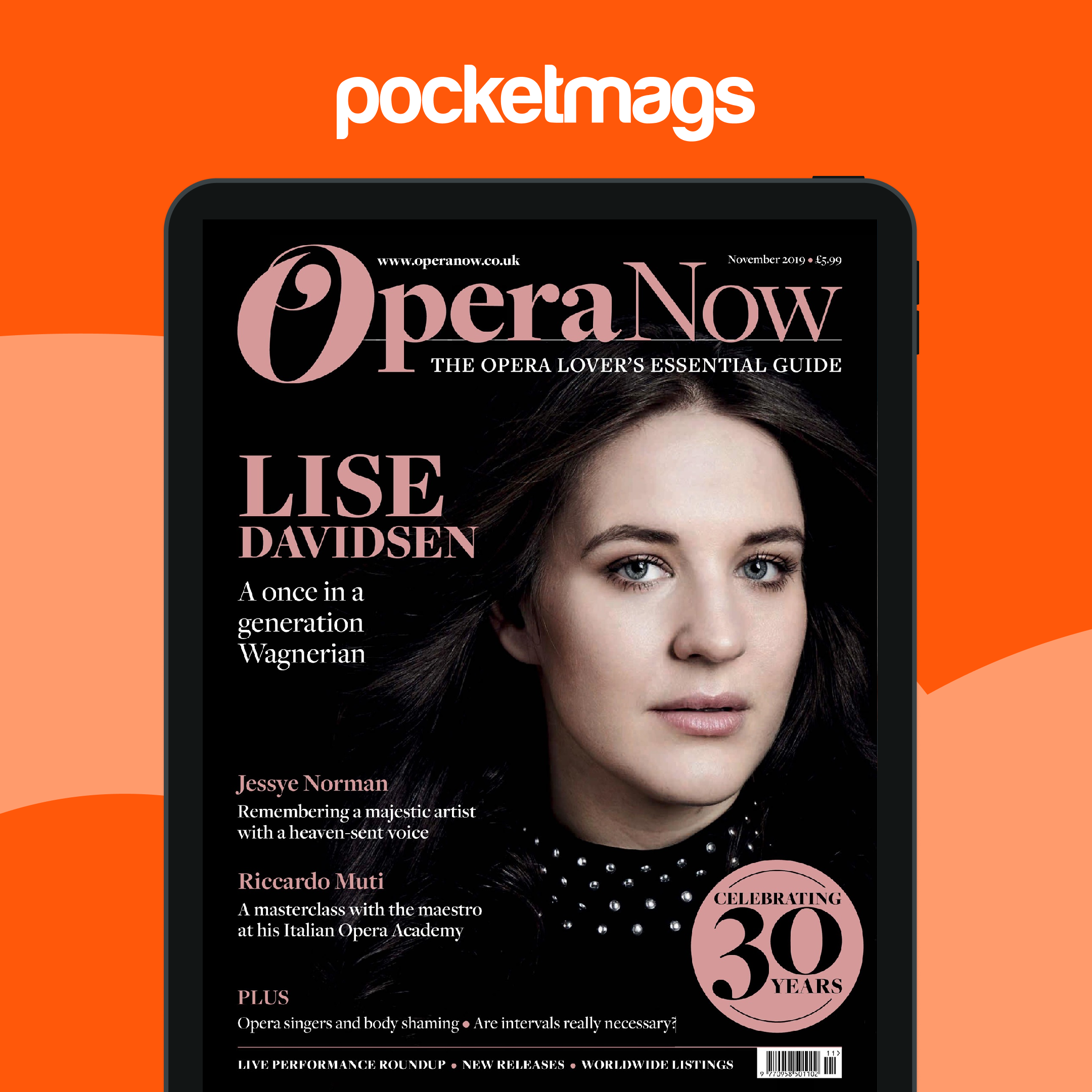Opera Now Magazine - November 2019 Back Issue