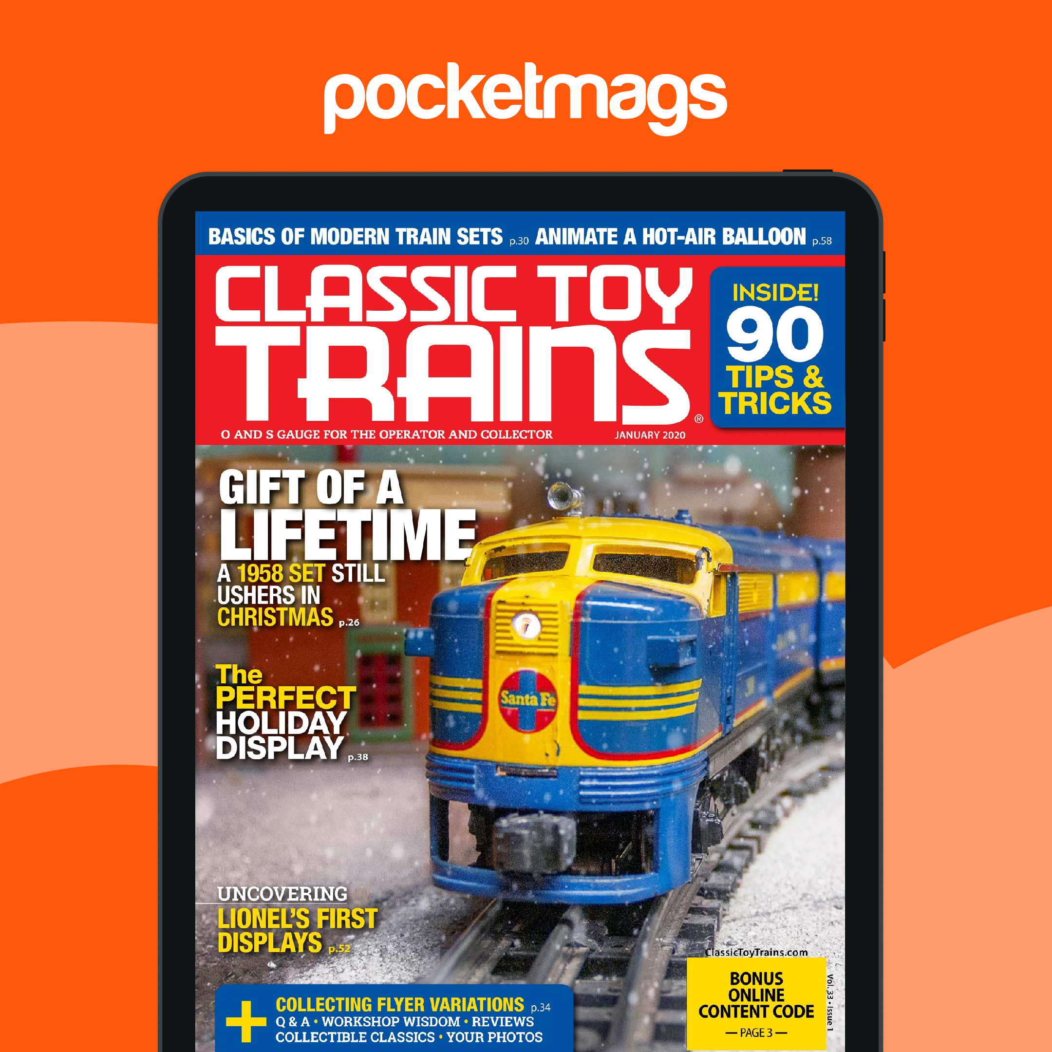Classic Toy Trains Magazine - January 2020 Retour à l'édition précédente