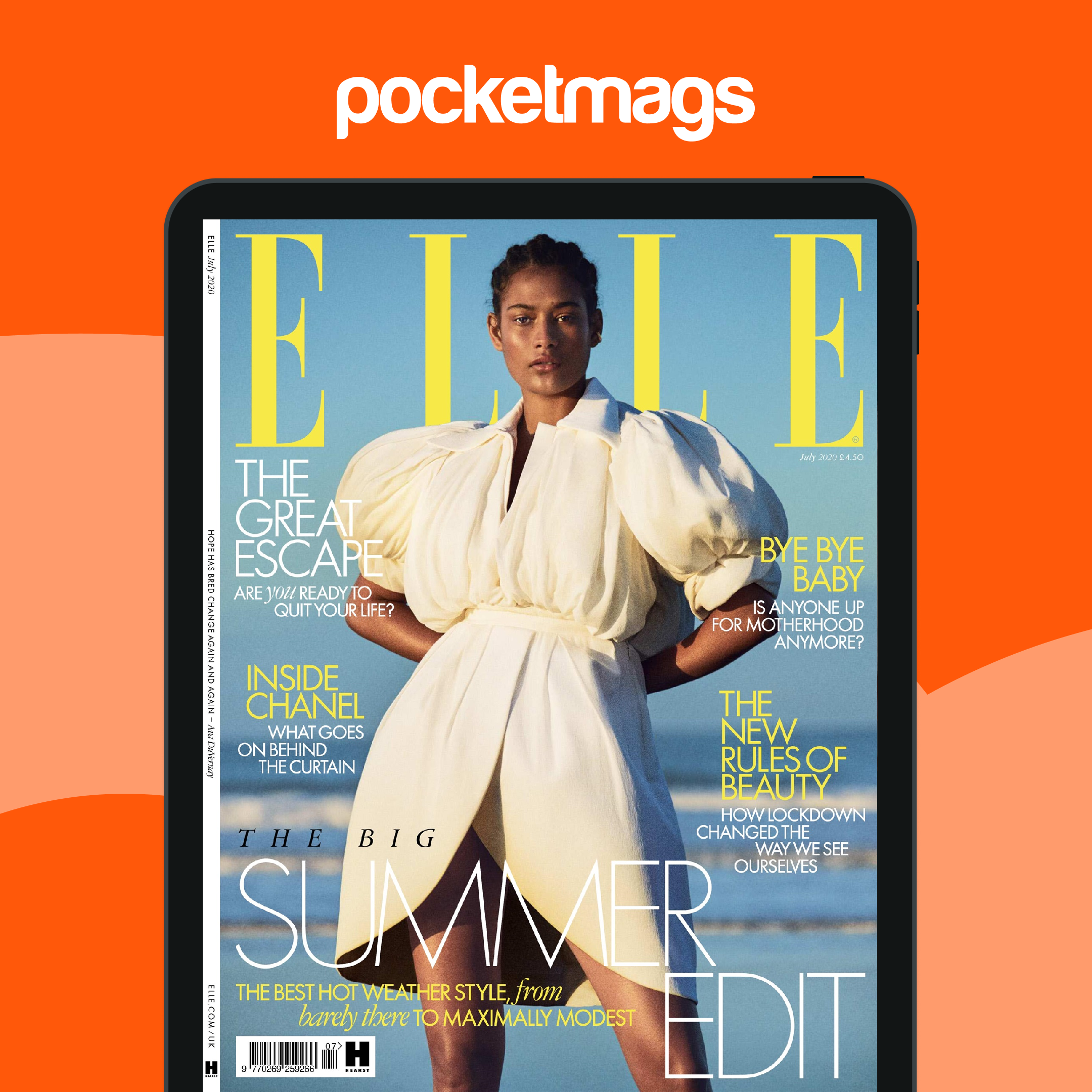 Elle Magazine - Jul 2020 Back Issue