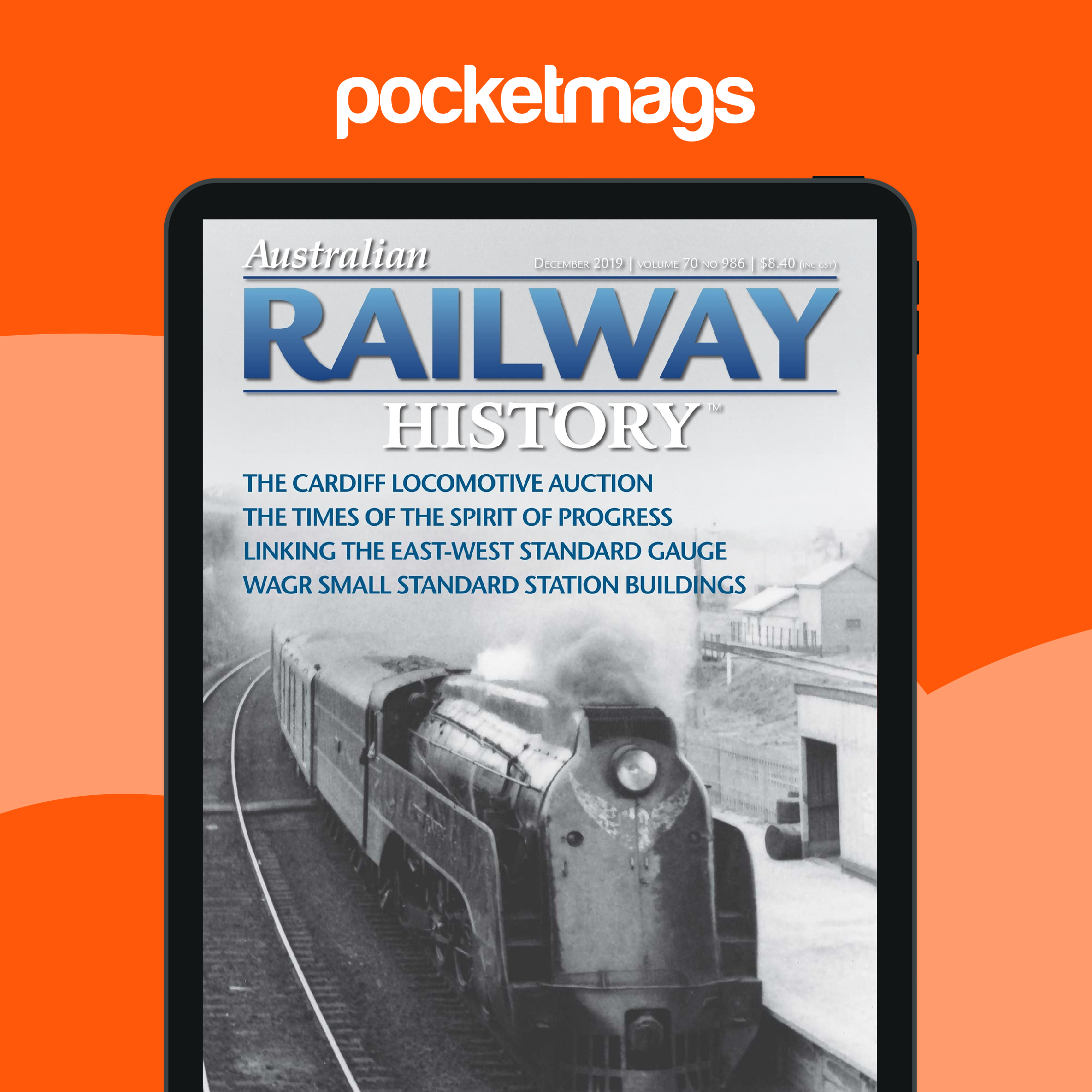 Australian Railway History Magazine - December 2019 Edición anterior