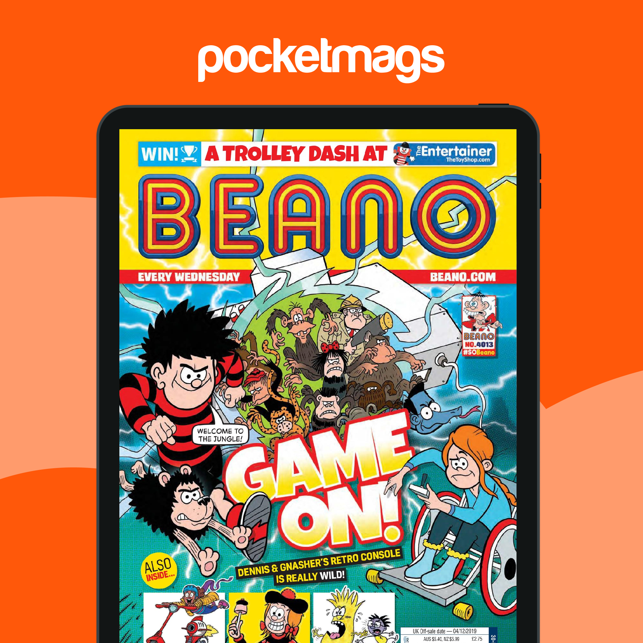 Beano Magazine - 30/11/2019 Back Issue