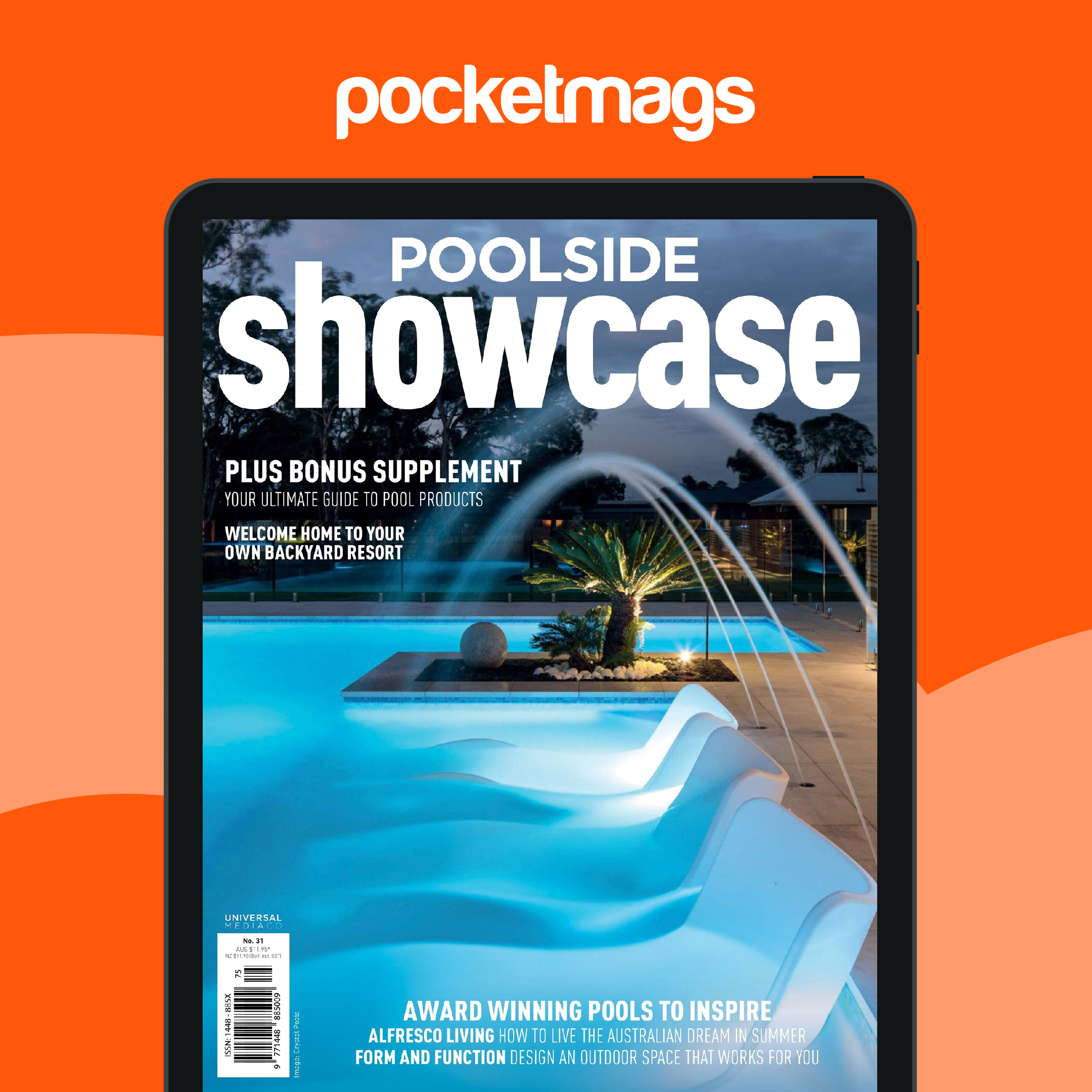 Poolside Showcase Magazine - FREE Sample issue 31 Special Issue