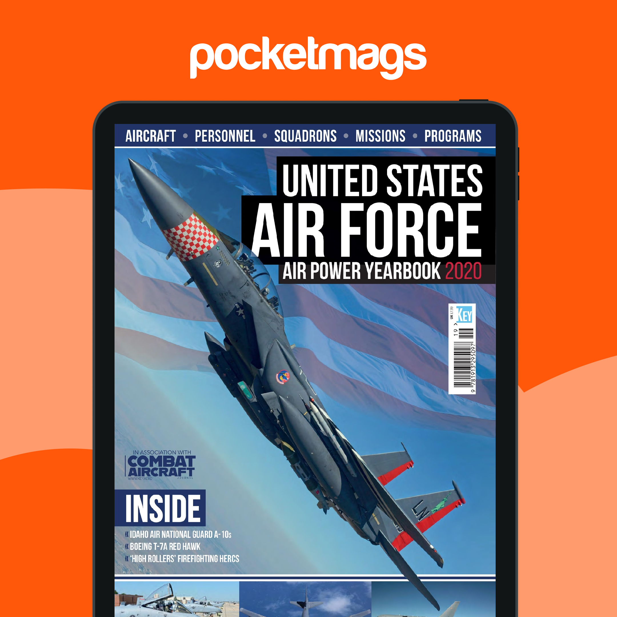 Combat Aircraft Journal Magazine - USAF Yearbook 2020 Édition spéciale