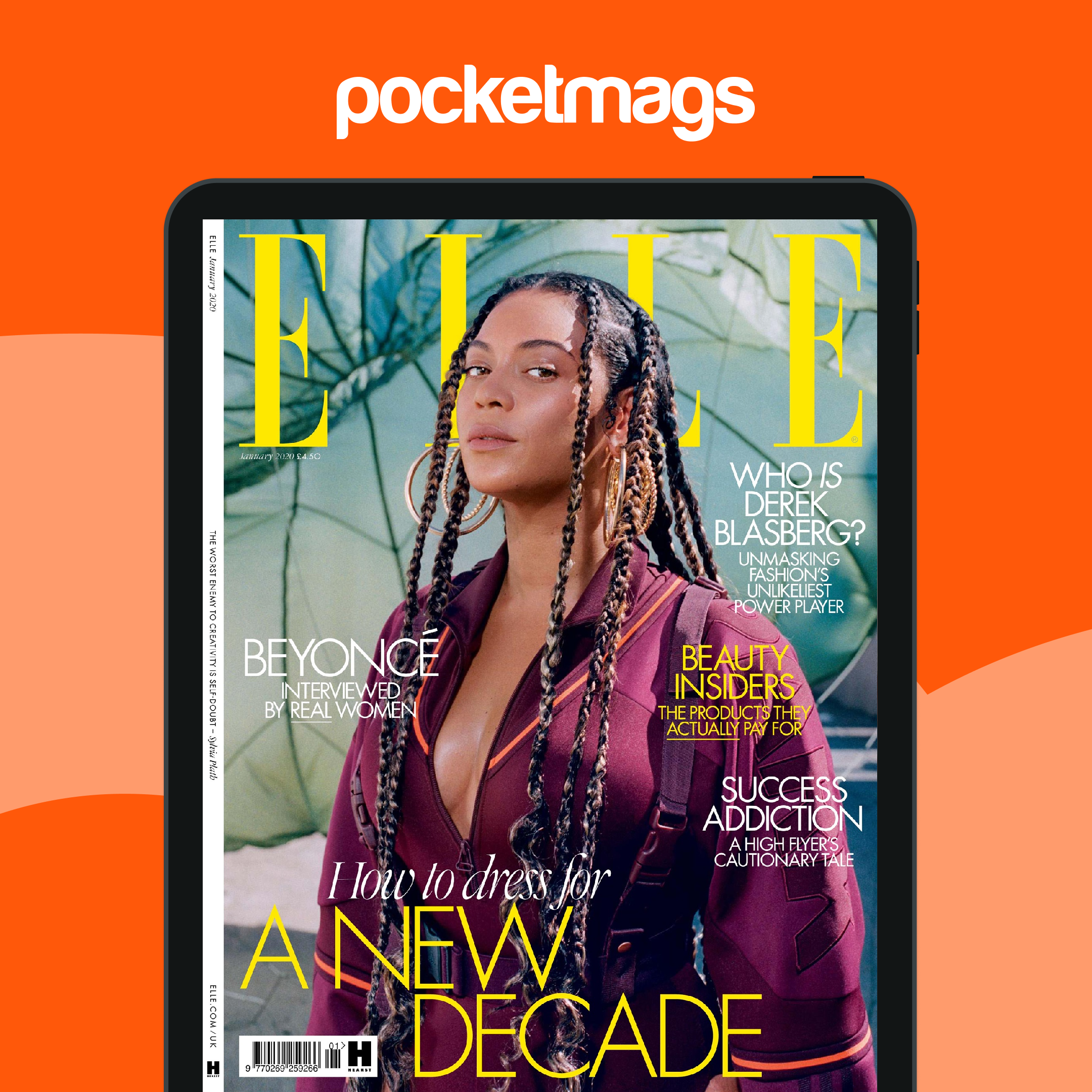 Elle Magazine - January 2020 Back Issue