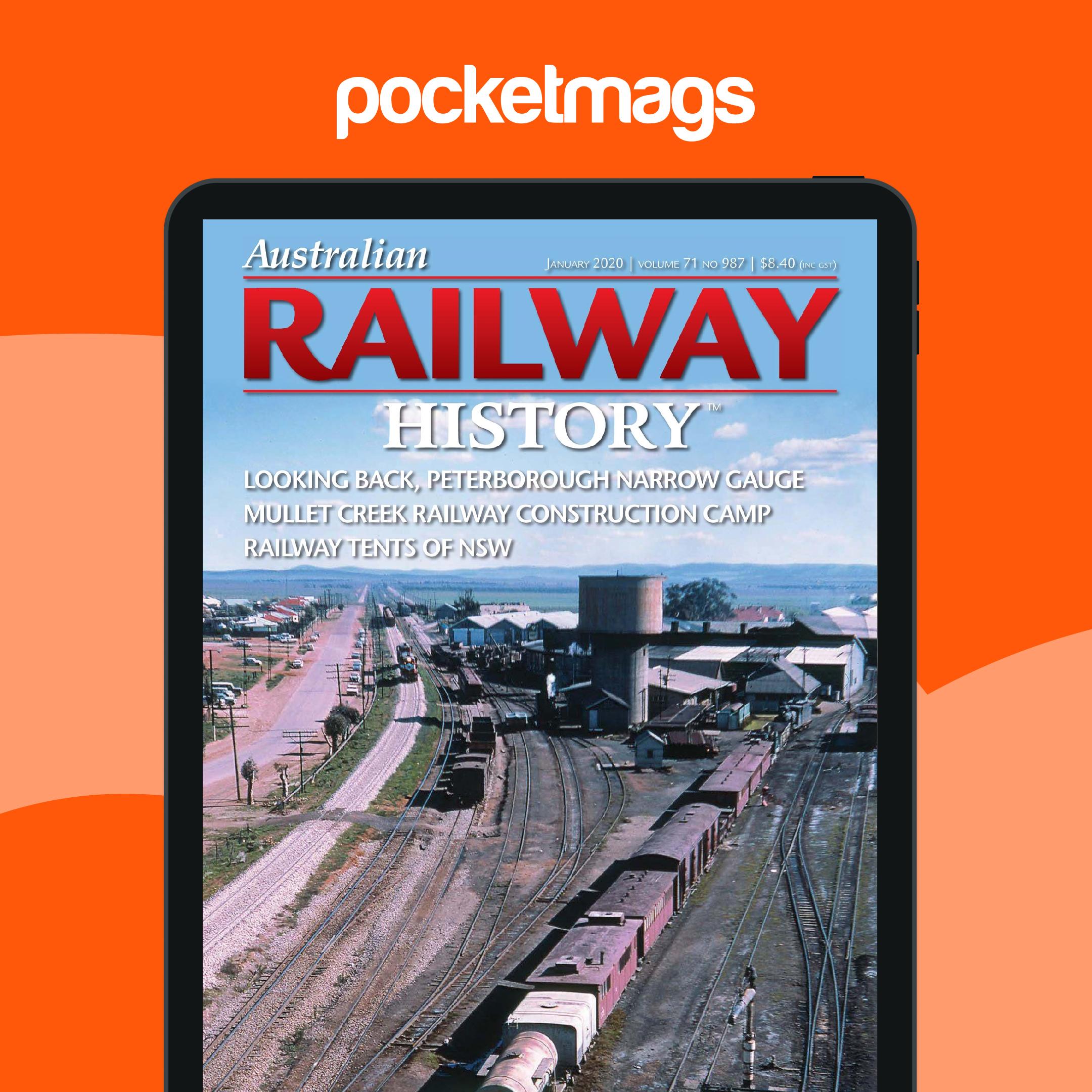 Australian Railway History Magazine - January 2020 Edição anterior