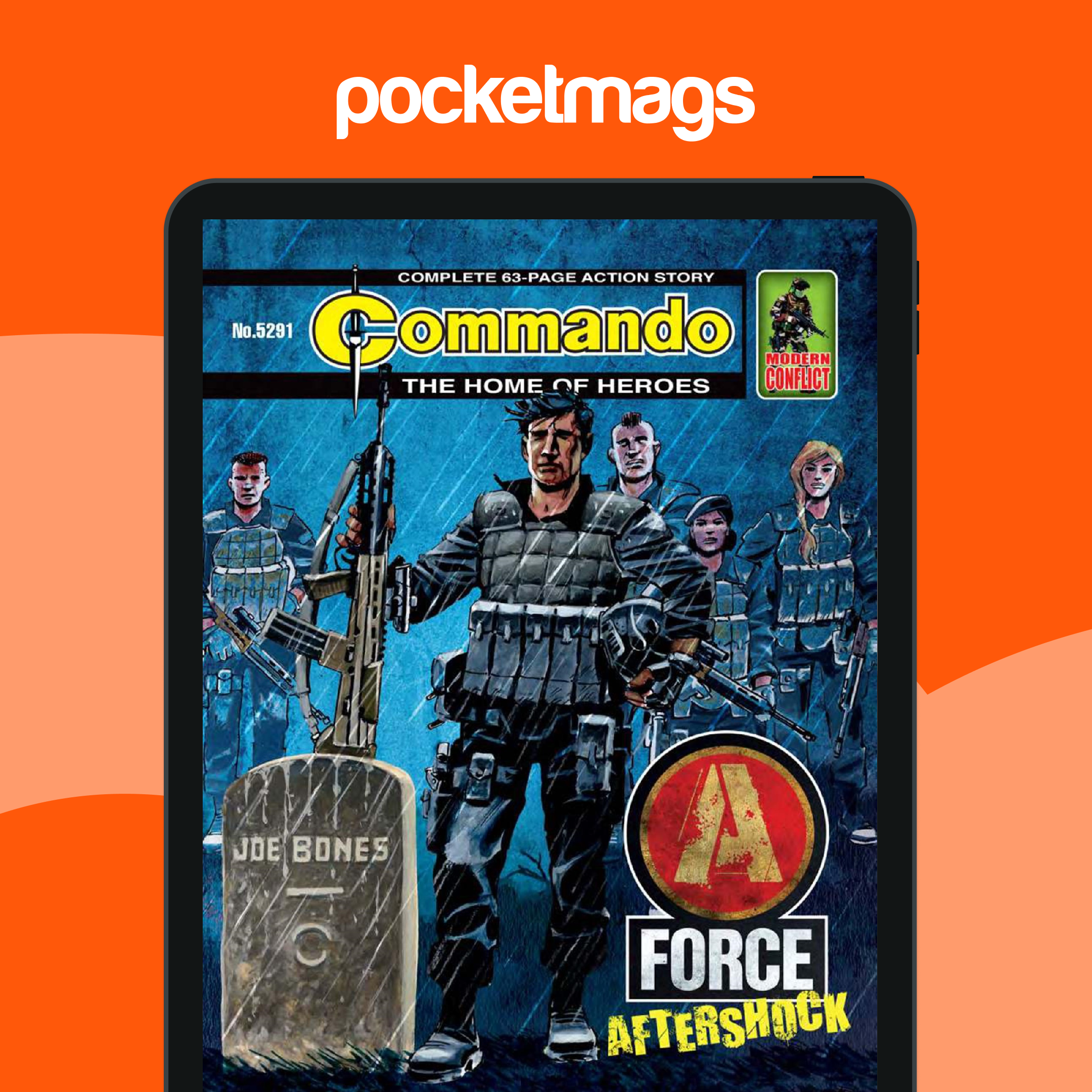 Commando Magazine - 5291 Back Issue