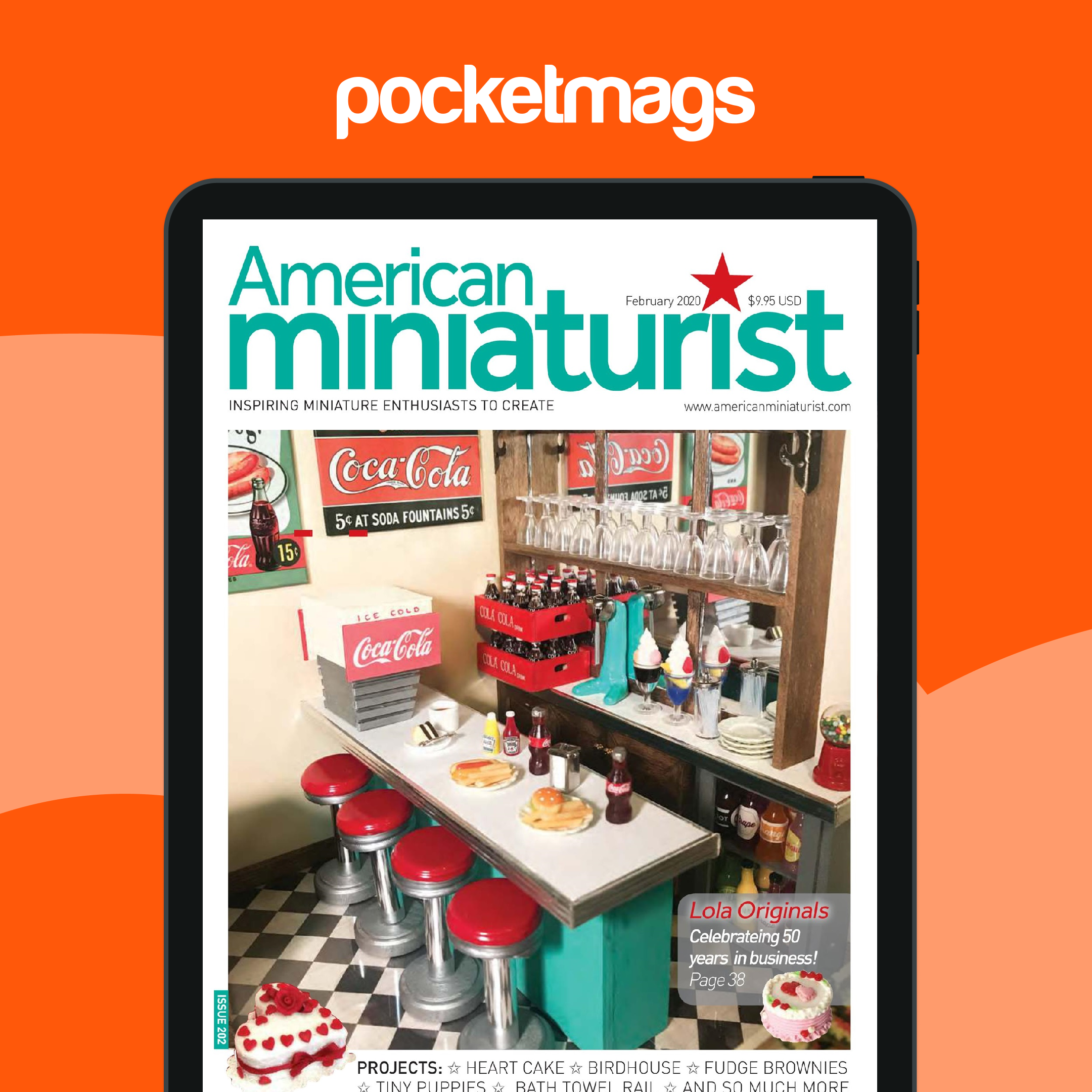 American Miniaturist Magazine - February 2020 Edición anterior