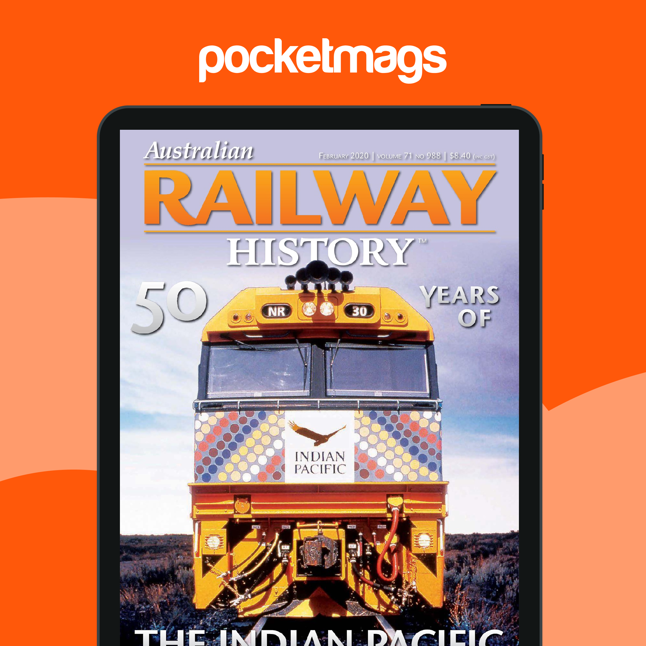 Australian Railway History Magazine - February 2020 Edición anterior