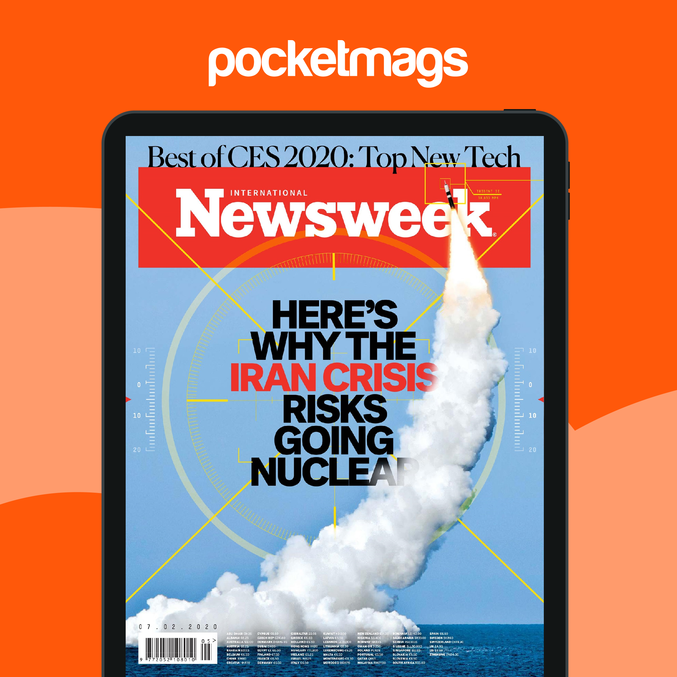 Newsweek International Magazine - 7th Feb 2020 Back Issue